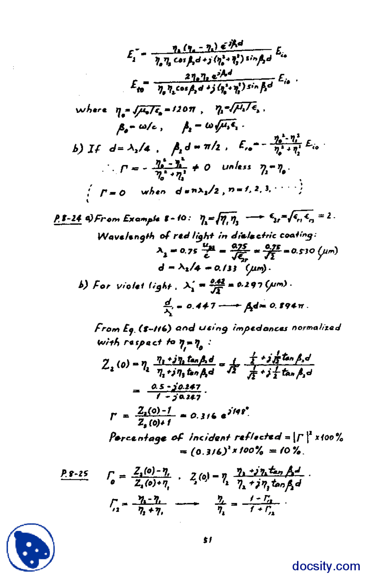 Field And Wave Electromagnetic 2e Chapter 8 Part 1 Elecctromegnatic