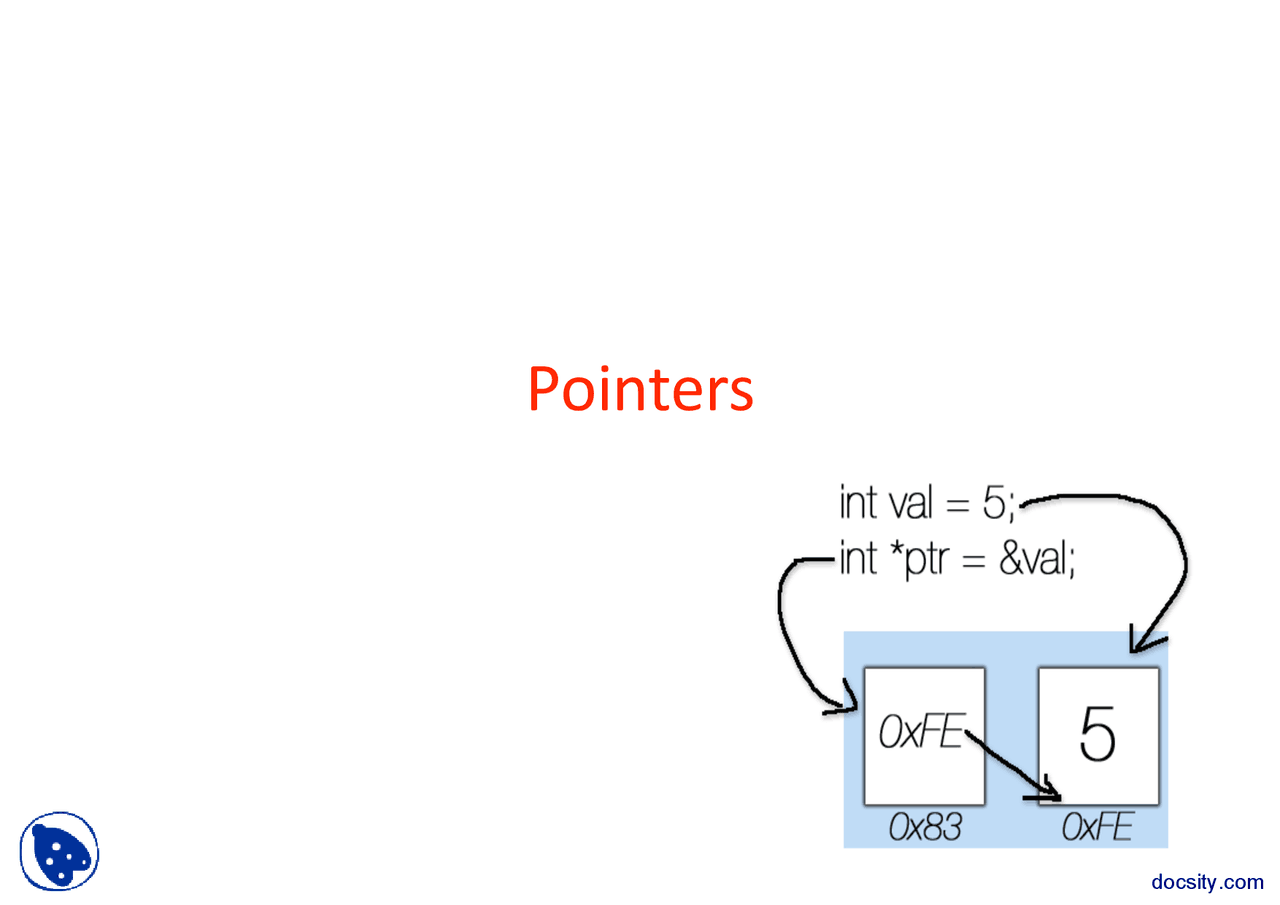 Pointers Part 3 Fundamentals Of Computer Lecture Slides Docsity 3196