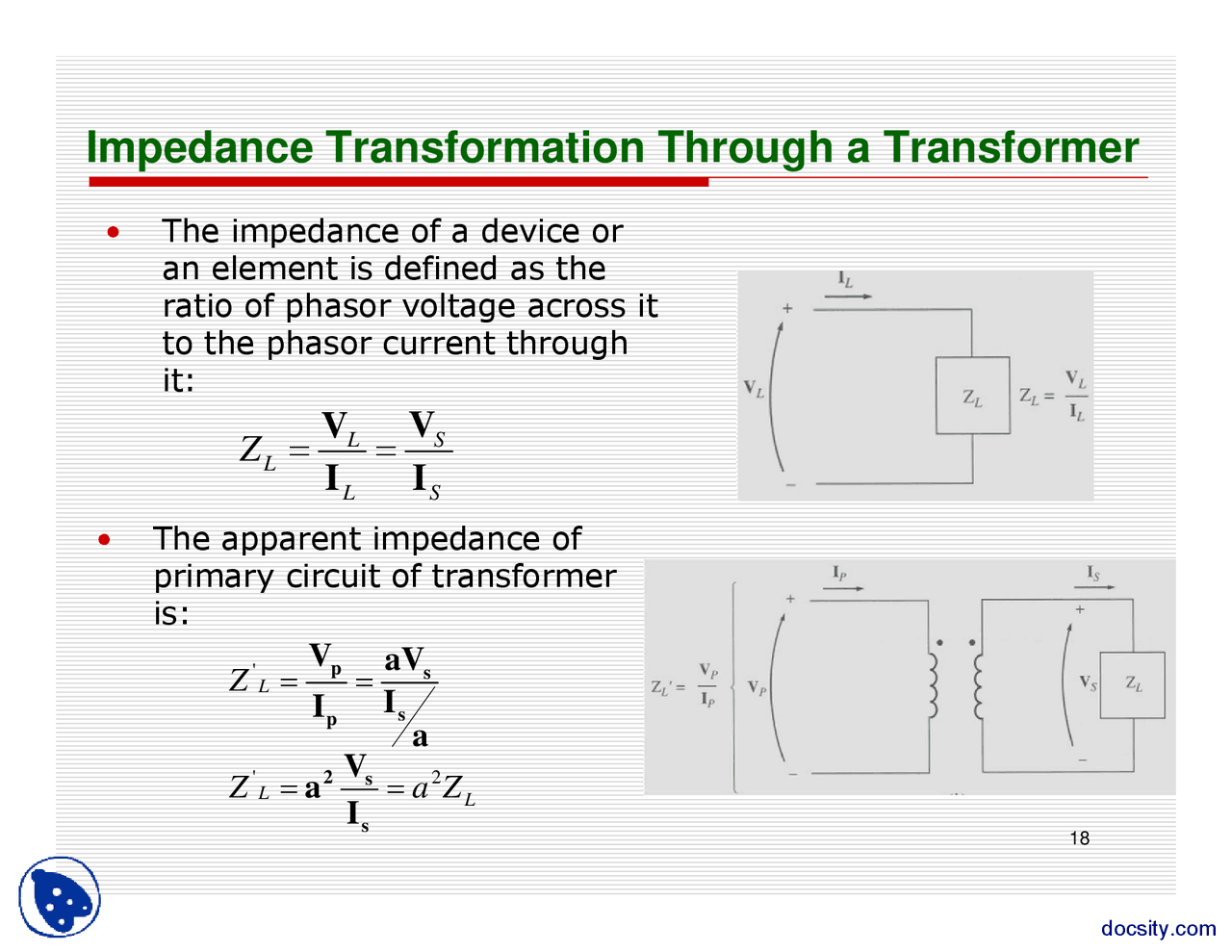 Transformers Part 2-Electro Mechanical Systems-Lecture Slides - Docsity