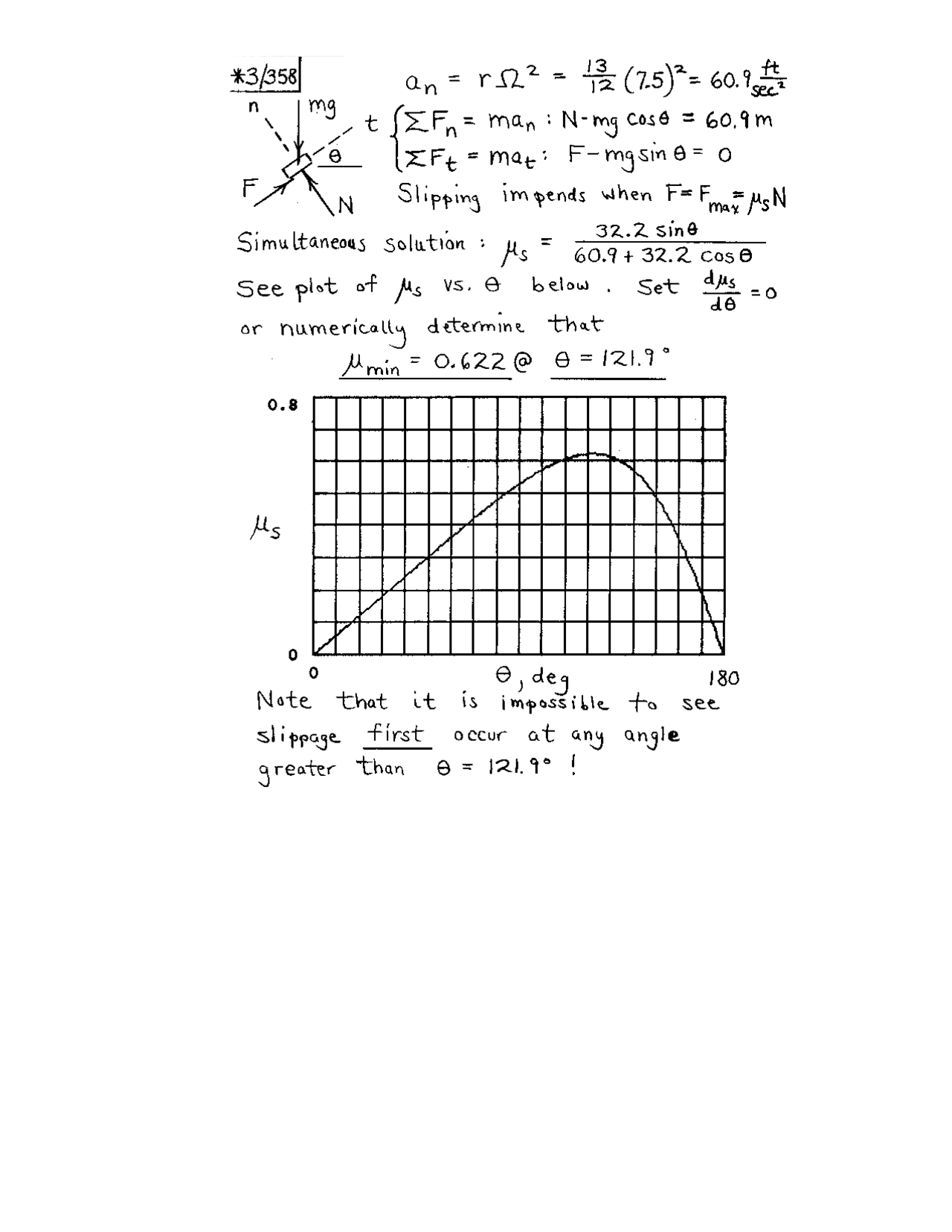 Chapter 3 Part 10-Dynamics, Mechanical Engineering-Solution Manual - Docsity