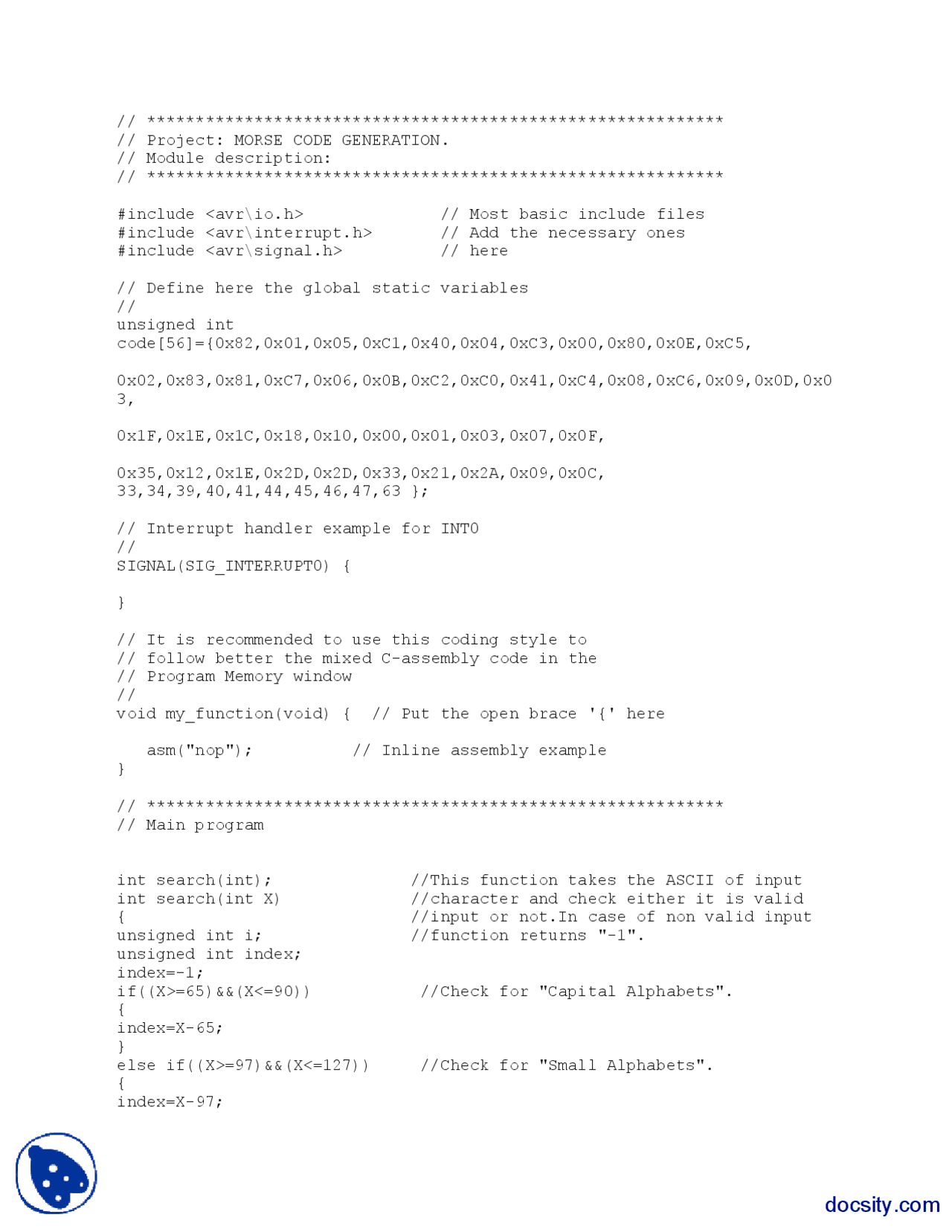 Bit Processing Microprocessor Assignment Codes Docsity