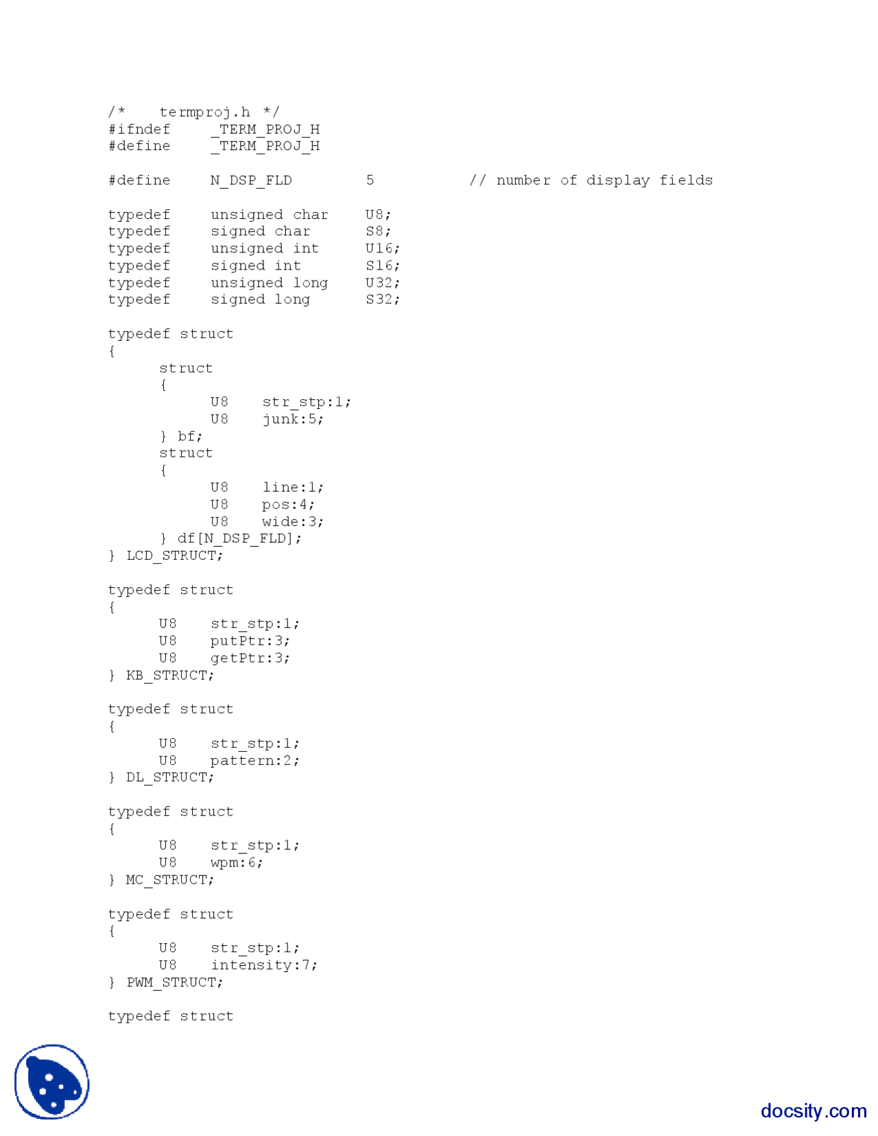 Atmega8515 Iii Microprocessor Assignment Codes Docsity