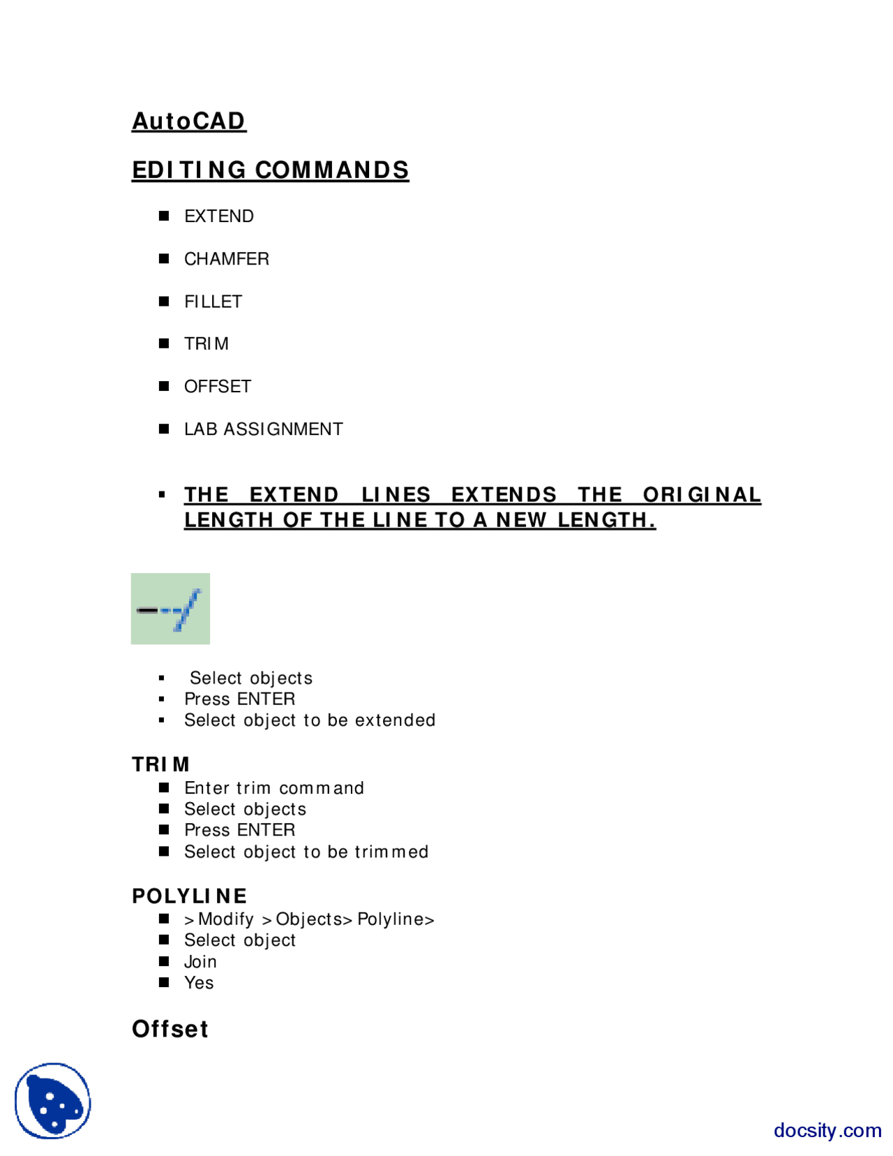 Autocad Computer Aided Drawing Handout Exercises Computer Aided