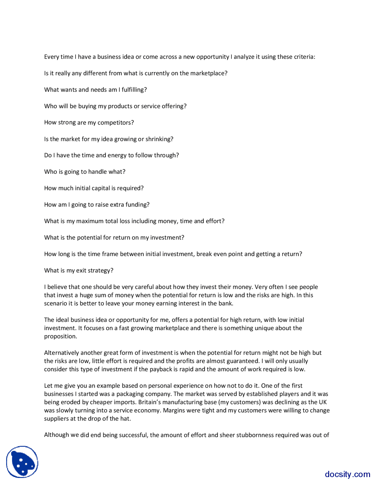 Things You Must Know-Pakistan Studies-Article - Docsity