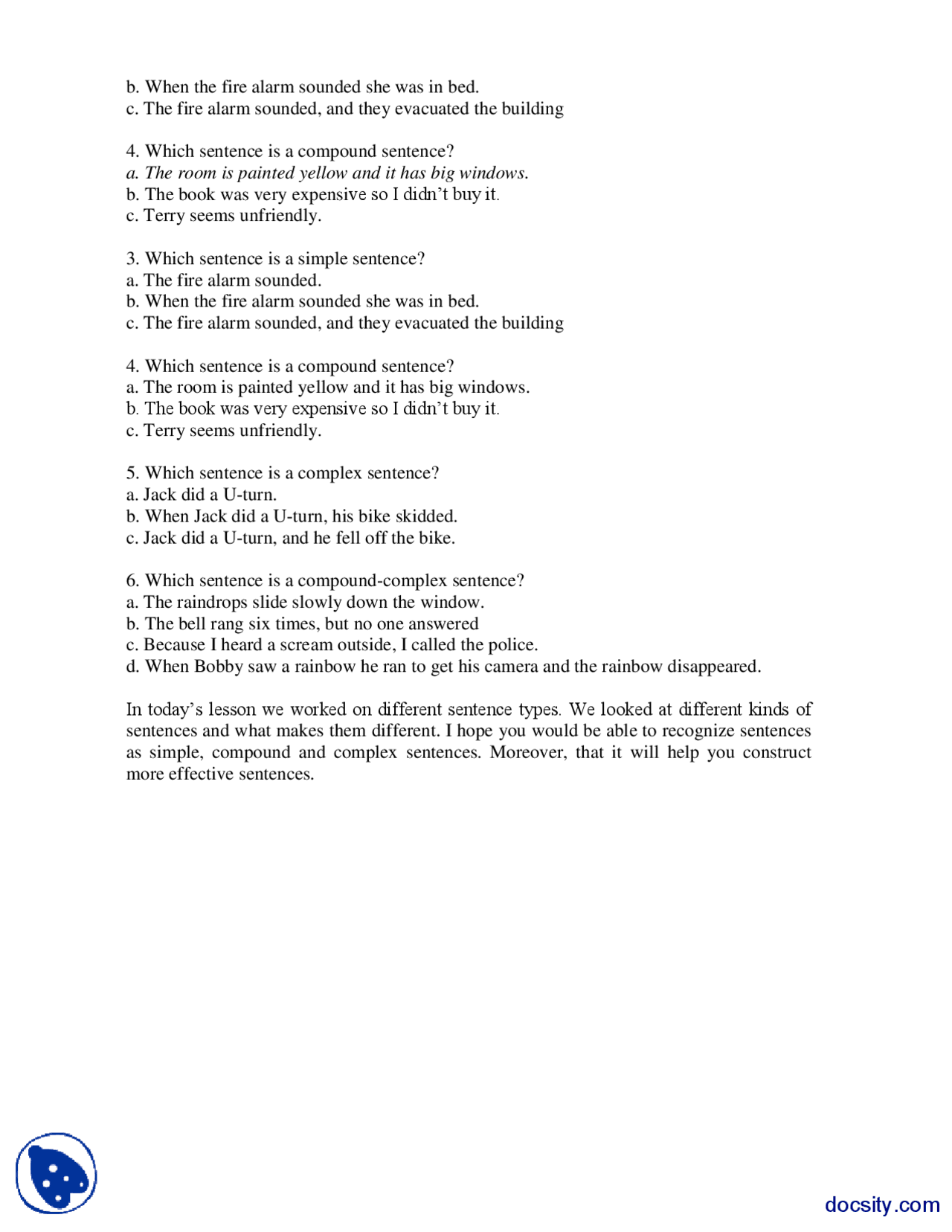 Part 15, Effective Sentences Unity, Coherence, And Emphasis-Business ...