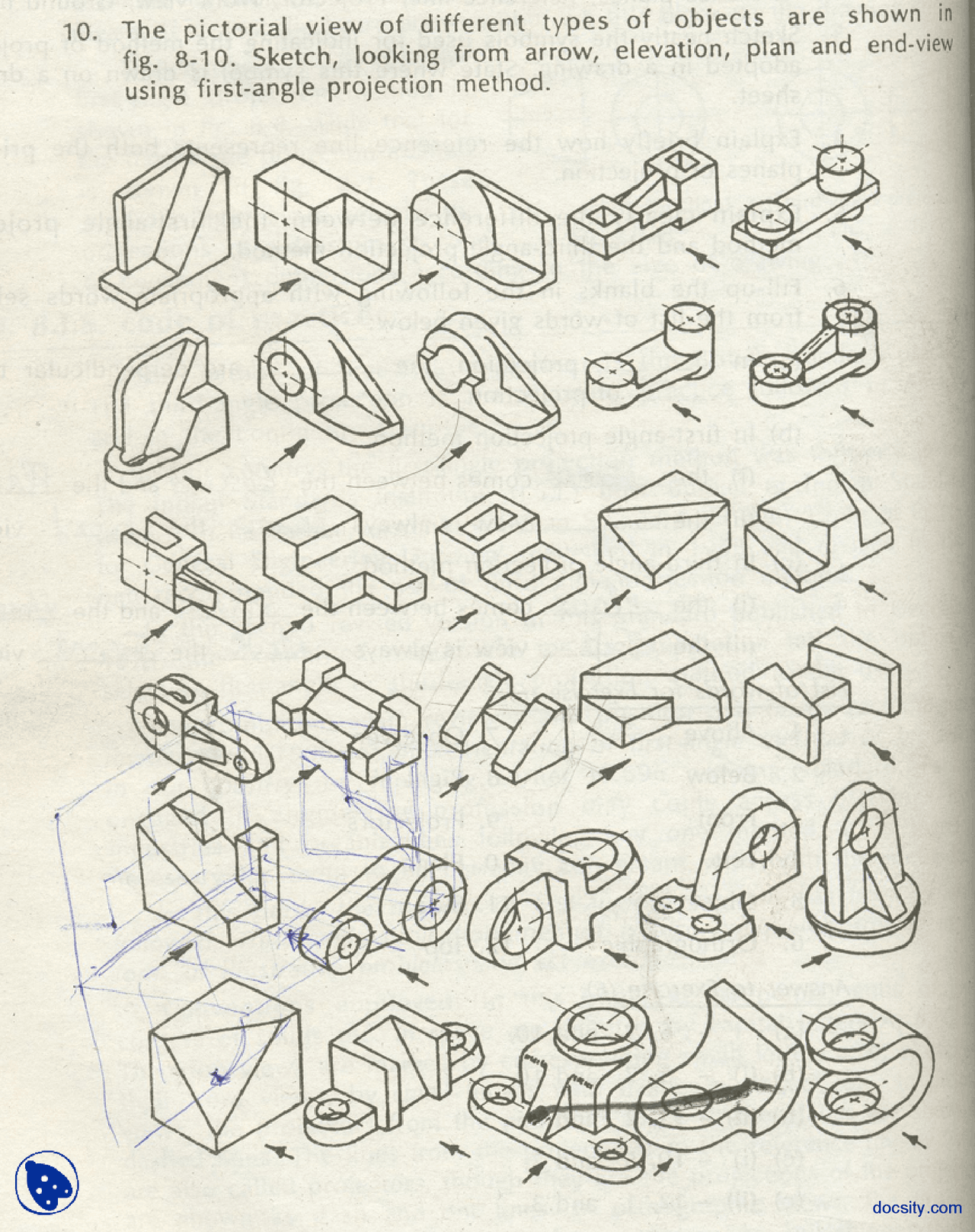 Pictorial View Engineering Drawning Lecture Slides Docsity