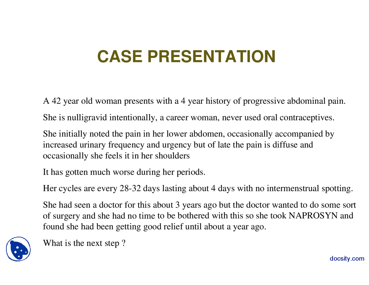 Endometriosis Part 2 Cancer Cytogenetic Lecture Slides Docsity