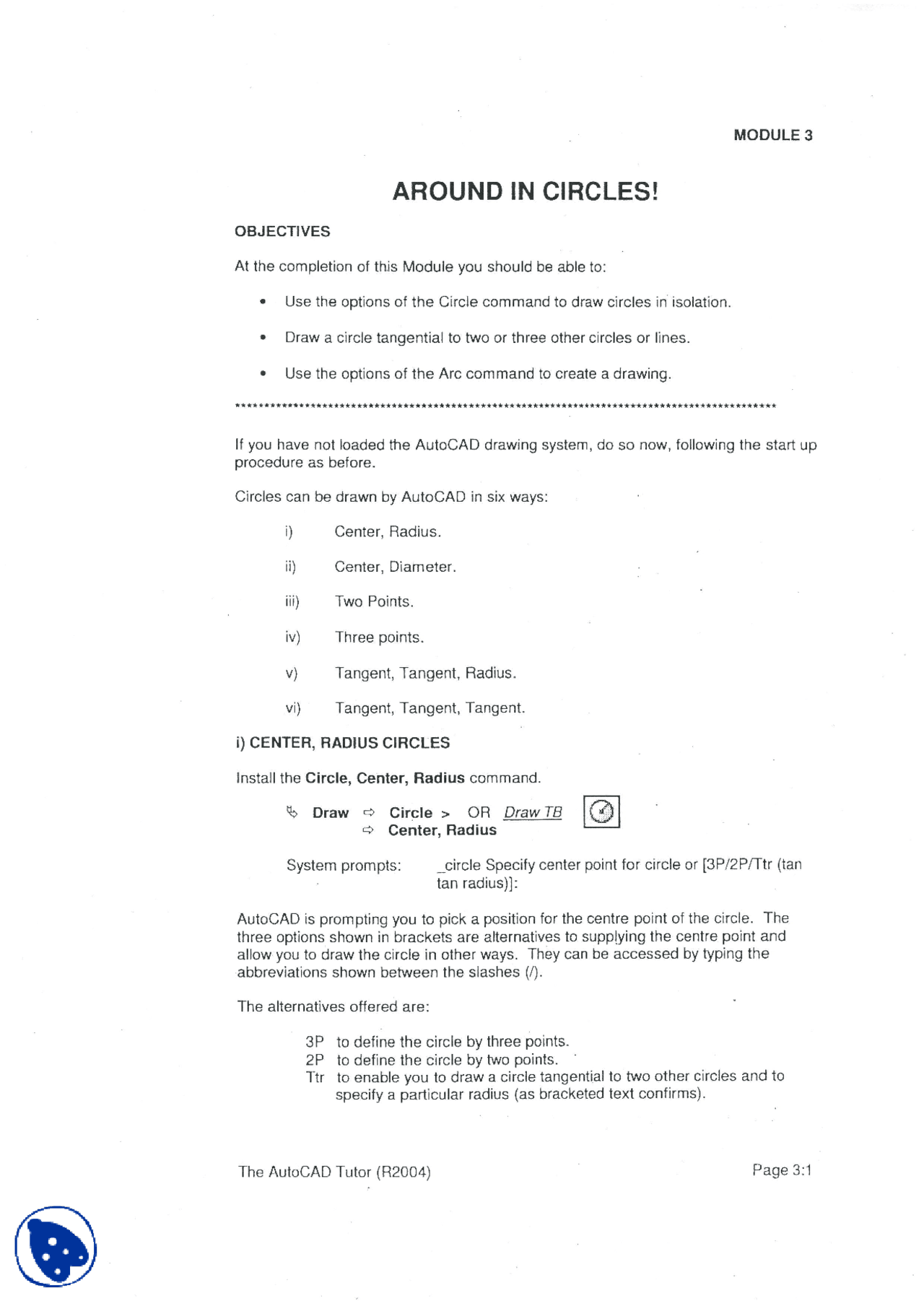 Autocad Tutor Manual Part 6 Engineering Drawning Lab Mannual Docsity