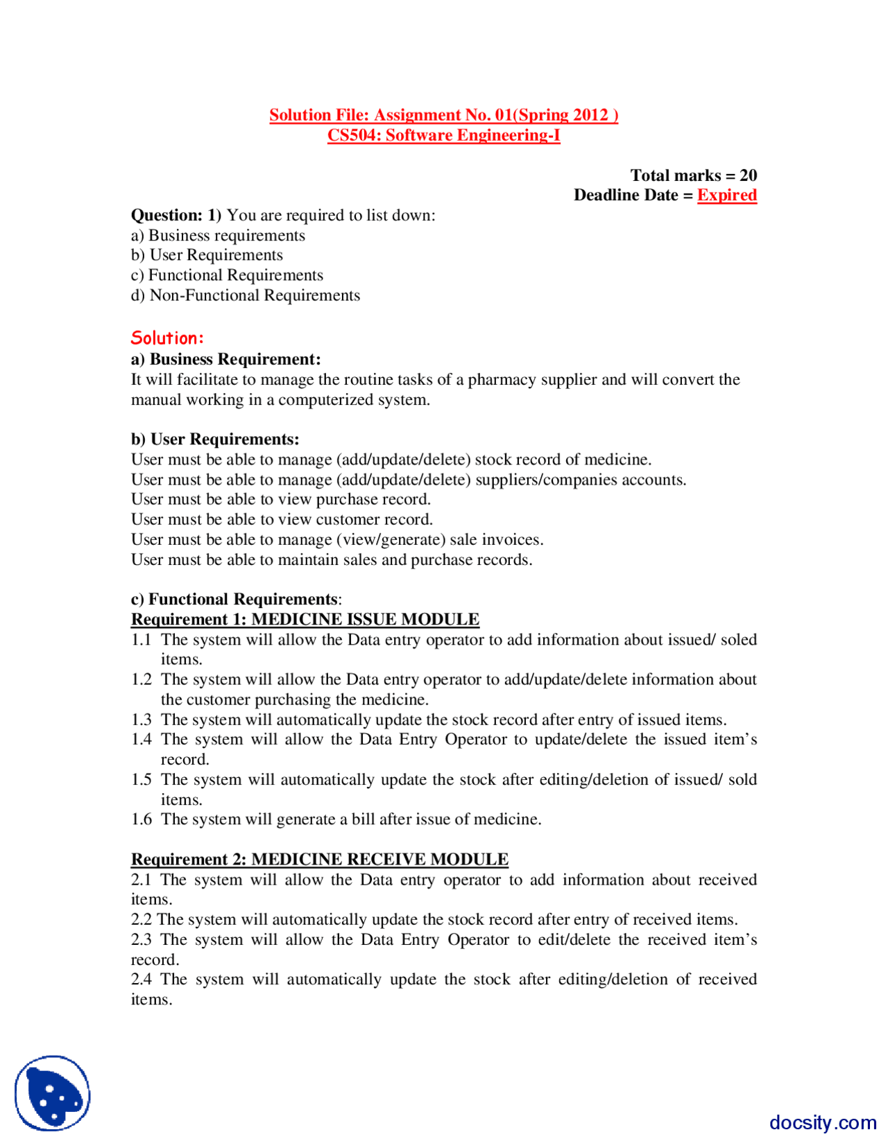 Business Requirements, User, Functional, Non Functional Requirements-Software Engineering Basics ...