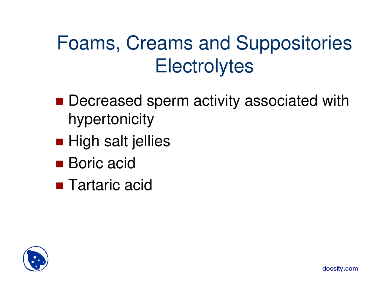 Non Hormonal Contraception Part 5 Basics Of Cancer Cytogenetic Lecture