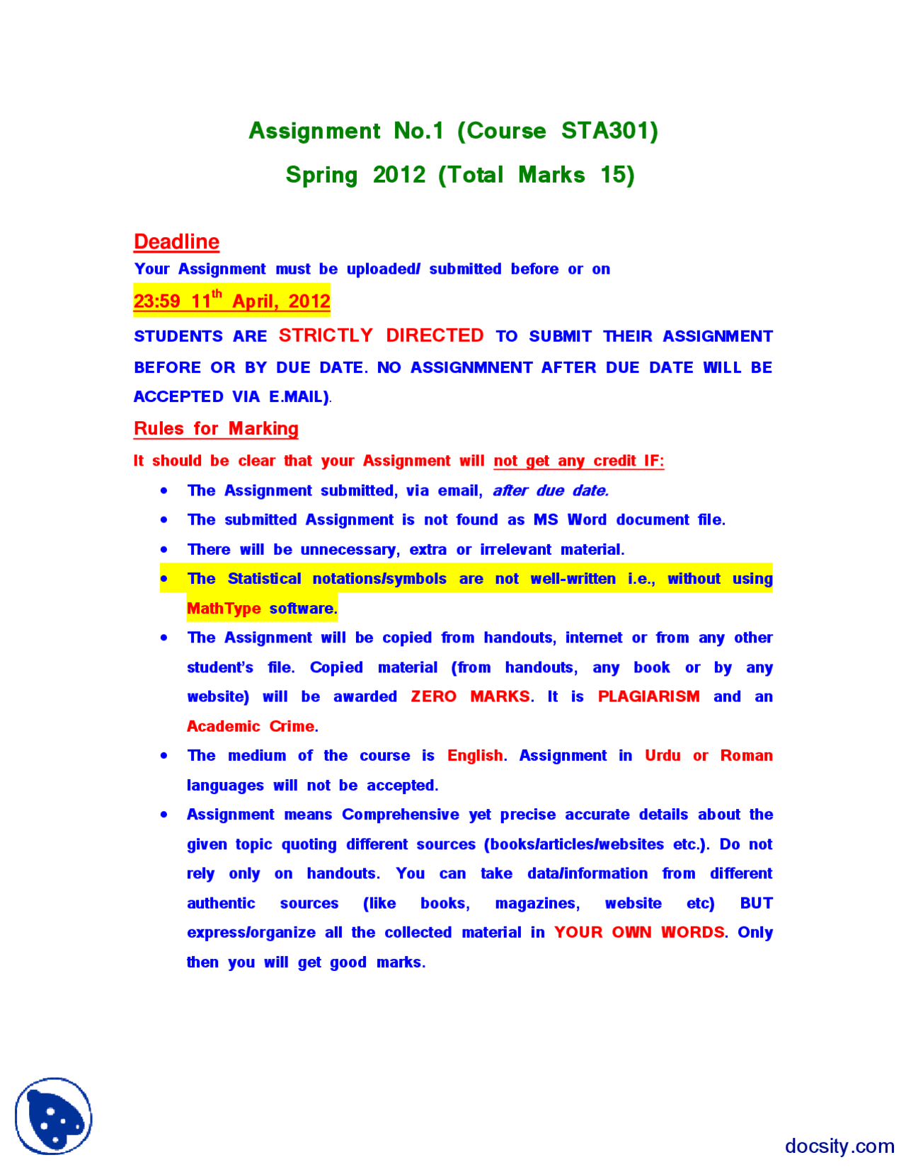 Table Manipulation-Probability-Assignment Solution - Docsity