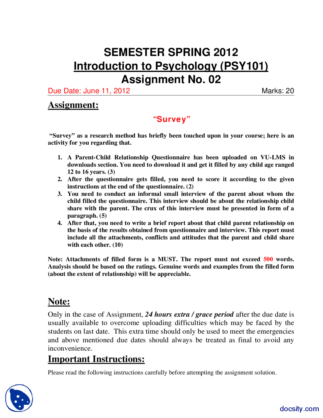 Reinforcement Part 2 Psychology Assignment Docsity