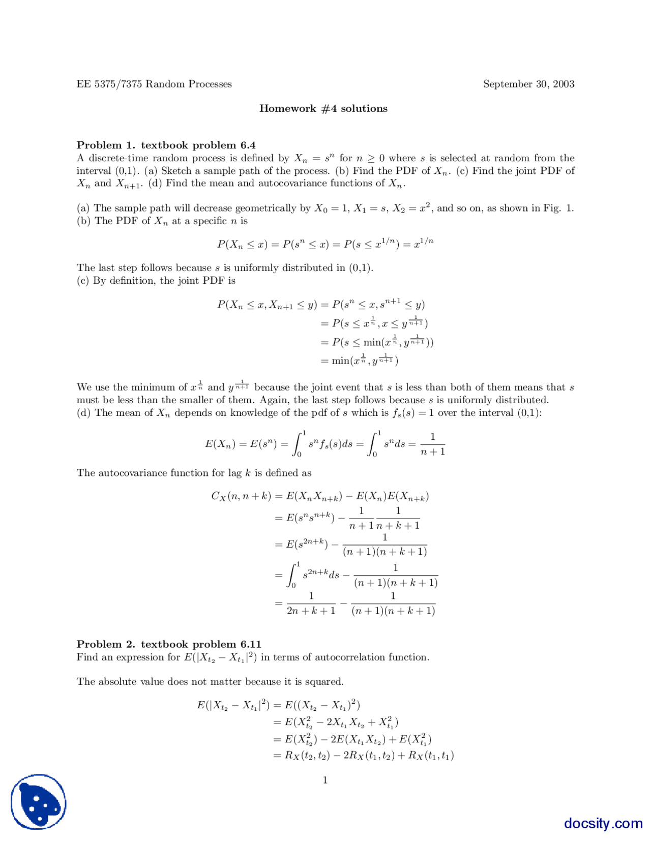 Coin Toss Experiment-Probability-Assignment Solution - Docsity