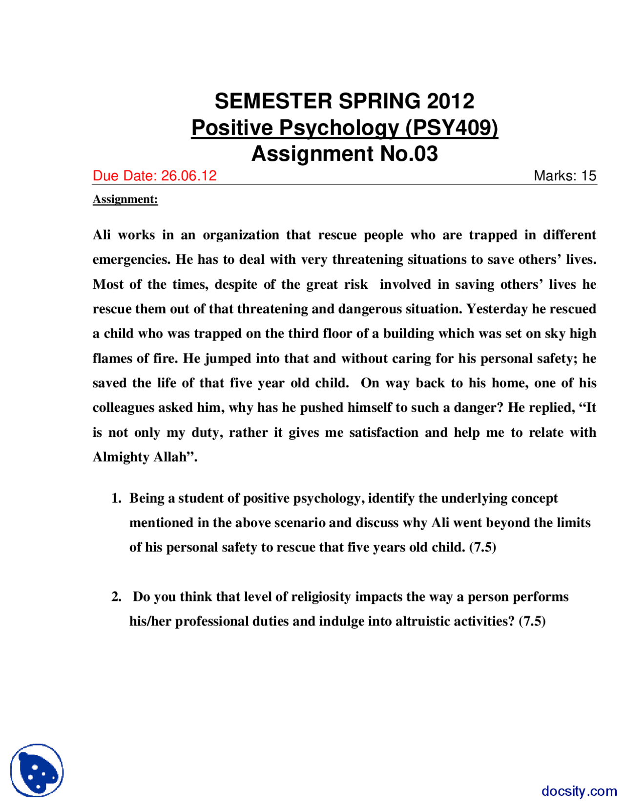 A Mini Research Project Exploring Phenomenon Of Appreciation Part 3