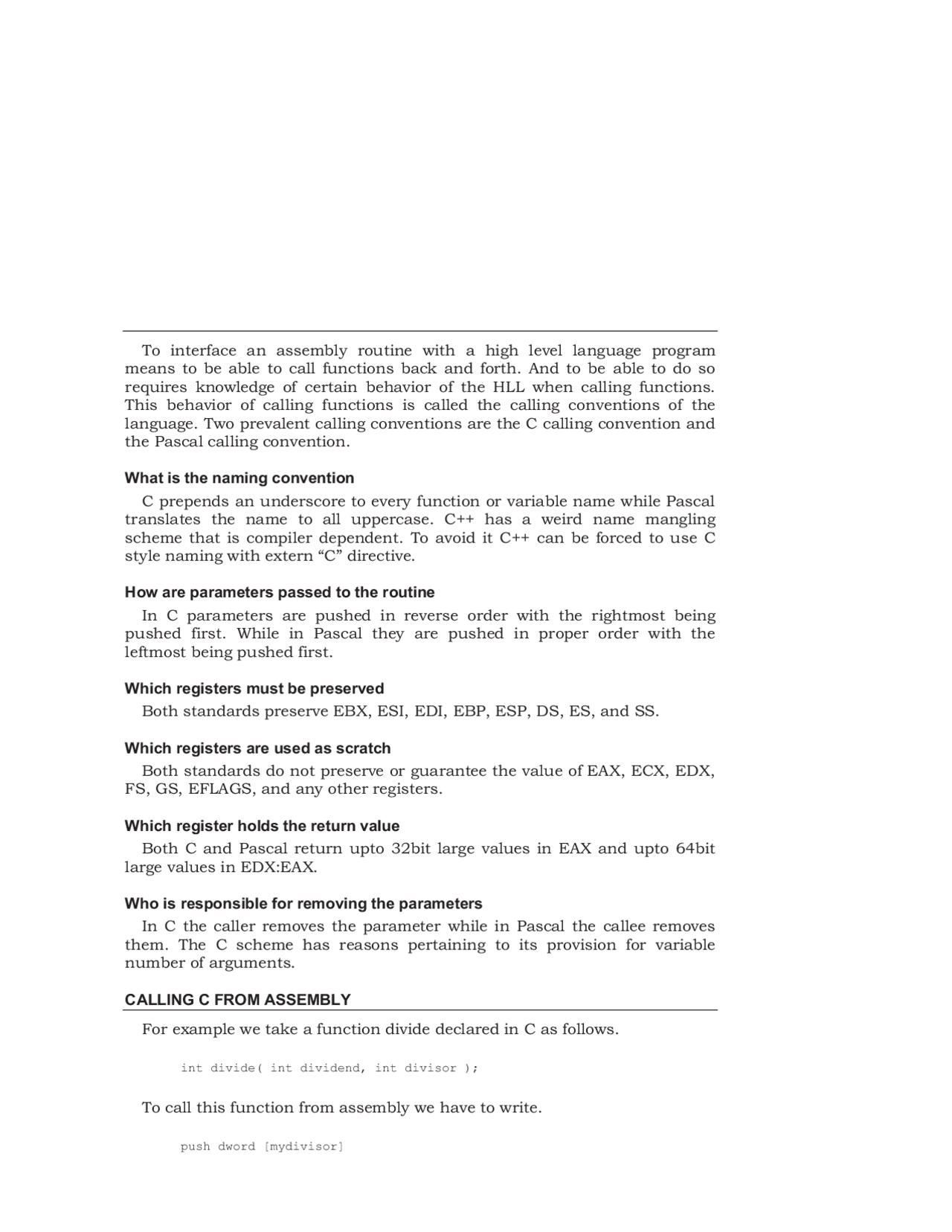 High Level Language Program Interfacing-Microprocessor and Assembly Language Programming-Lecture ...