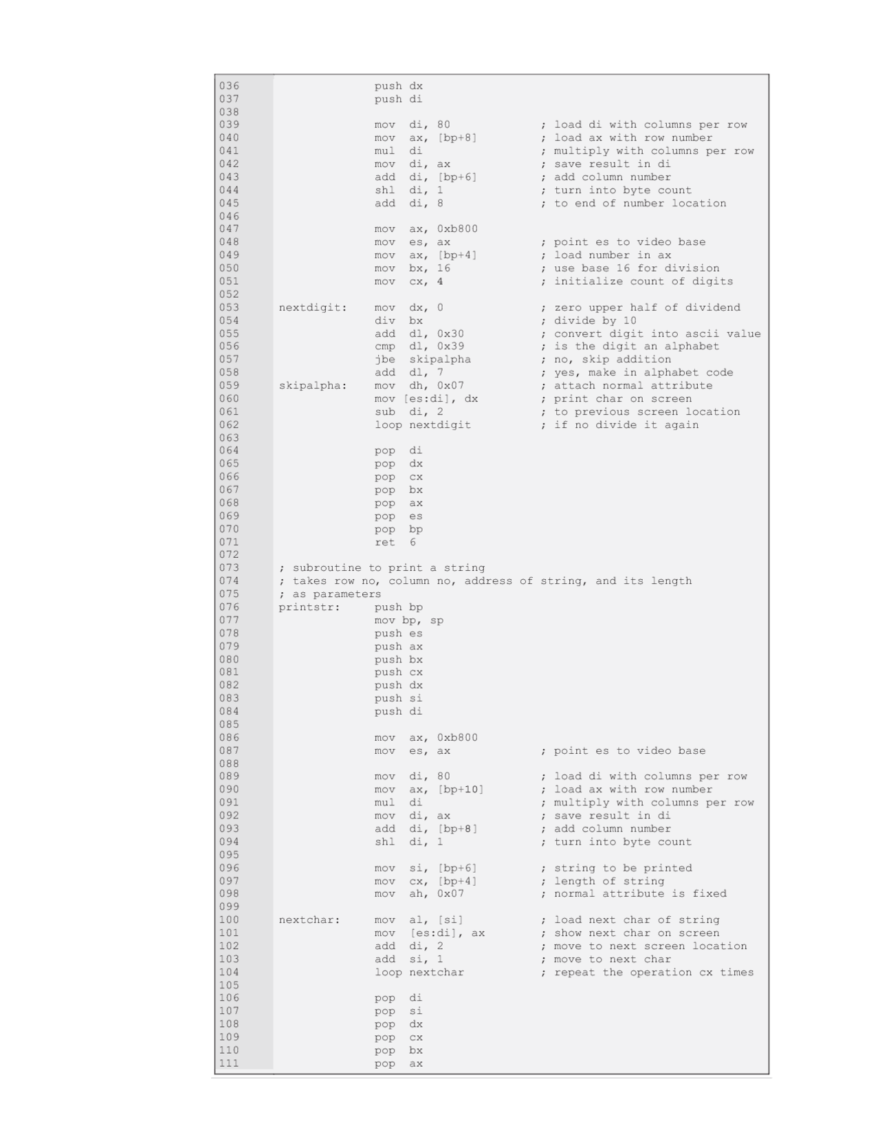 Debugging And Register Values Microprocessor And Assembly Language