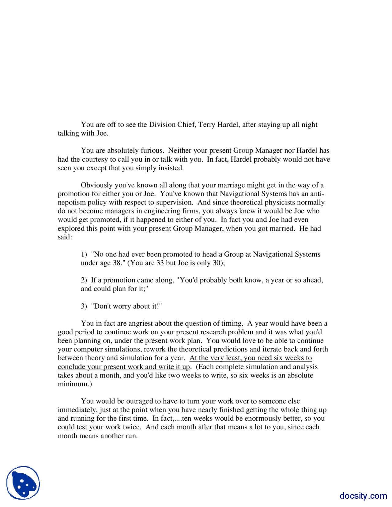 Mcnair Confilict Management Lecture Notes Docsity