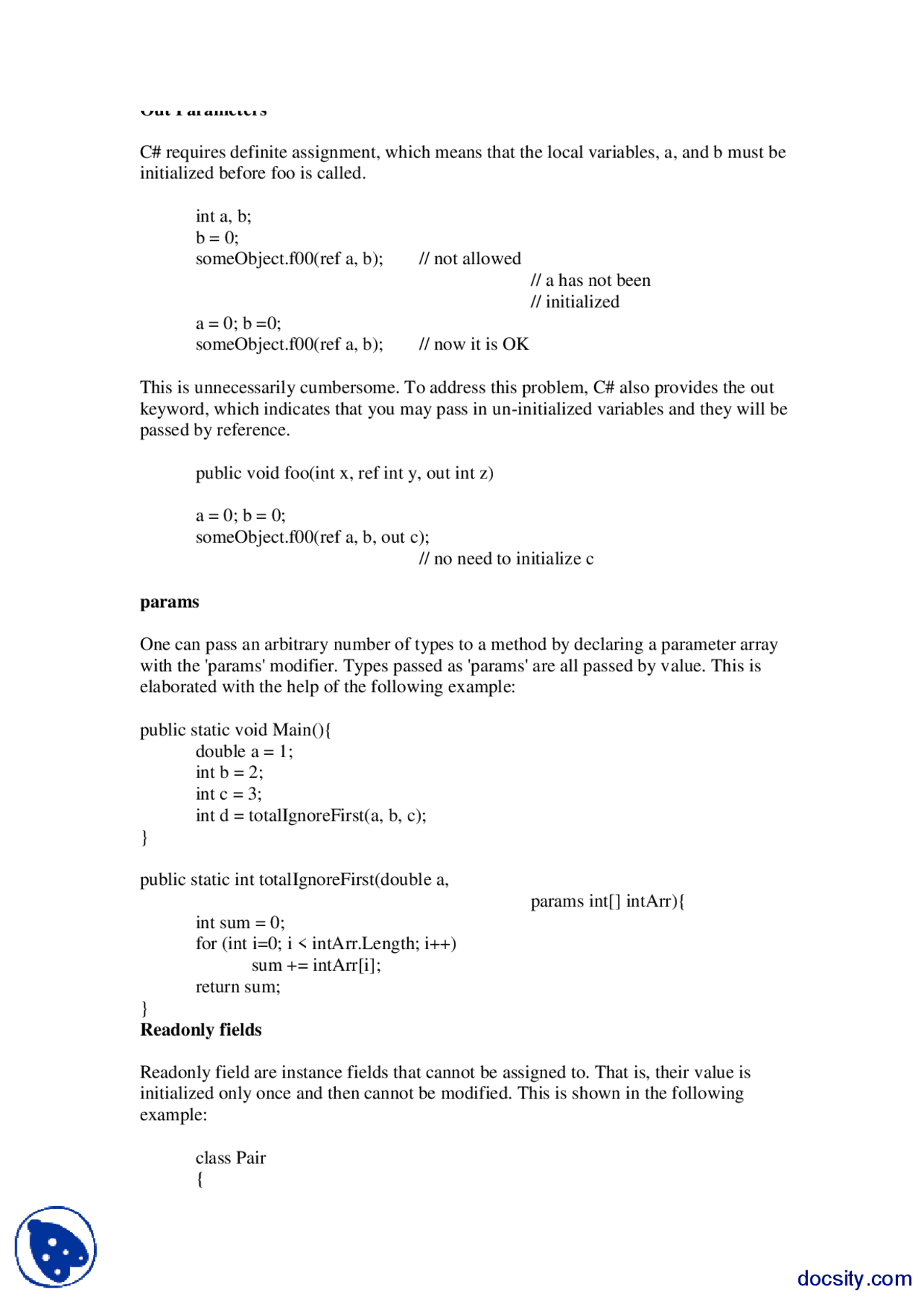 Boxing, Php A Server Side Programing-Modern Programing Language-Lecture Handout - Docsity