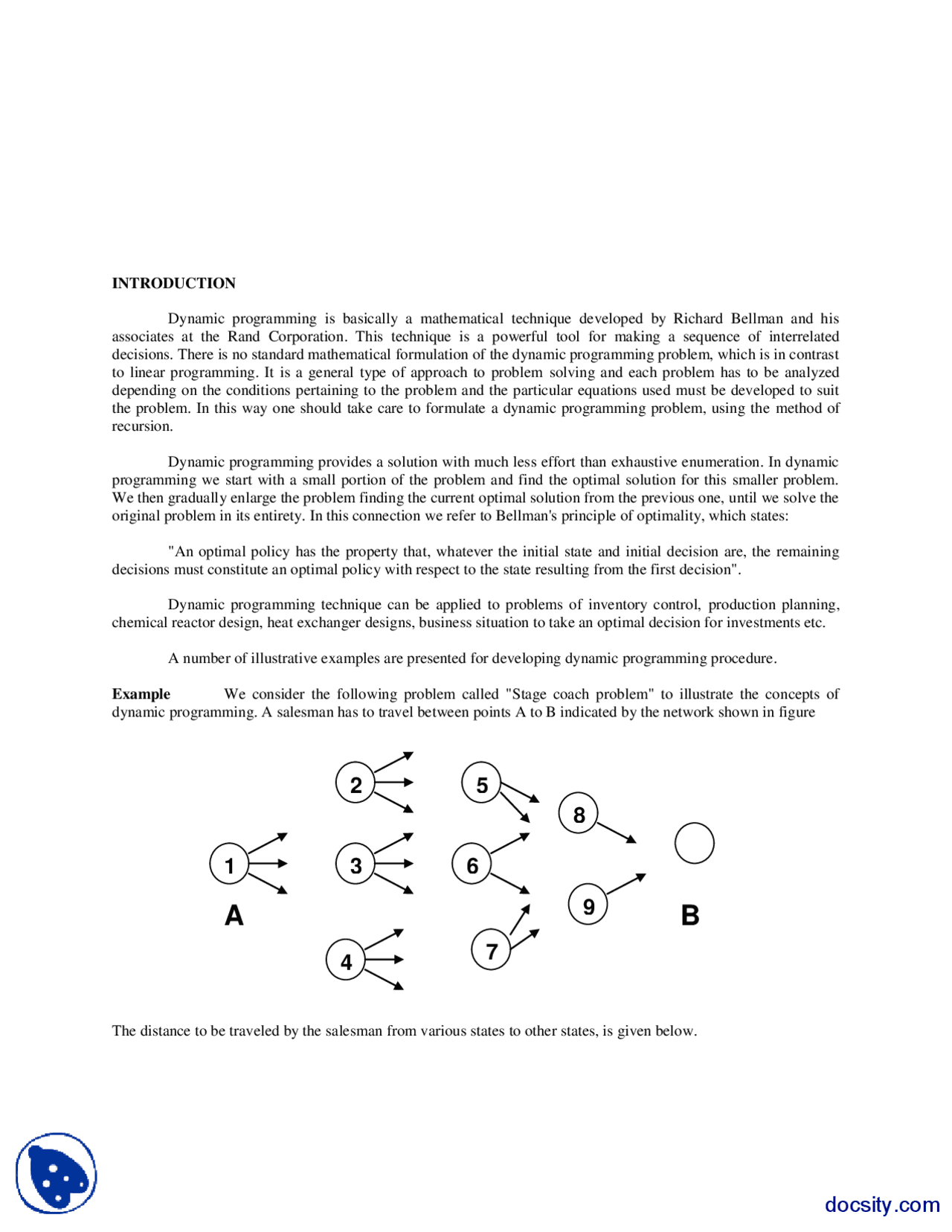 Introduction 3 Operation Research Handouts Lecture Notes Operational