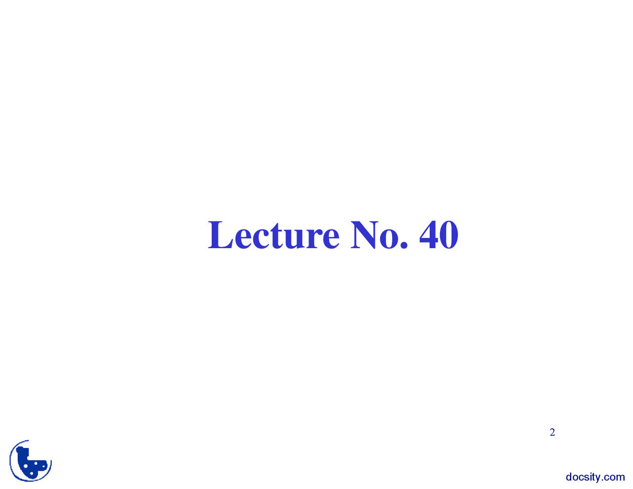 Security Advance Computer Networking Lecture Slides Docsity