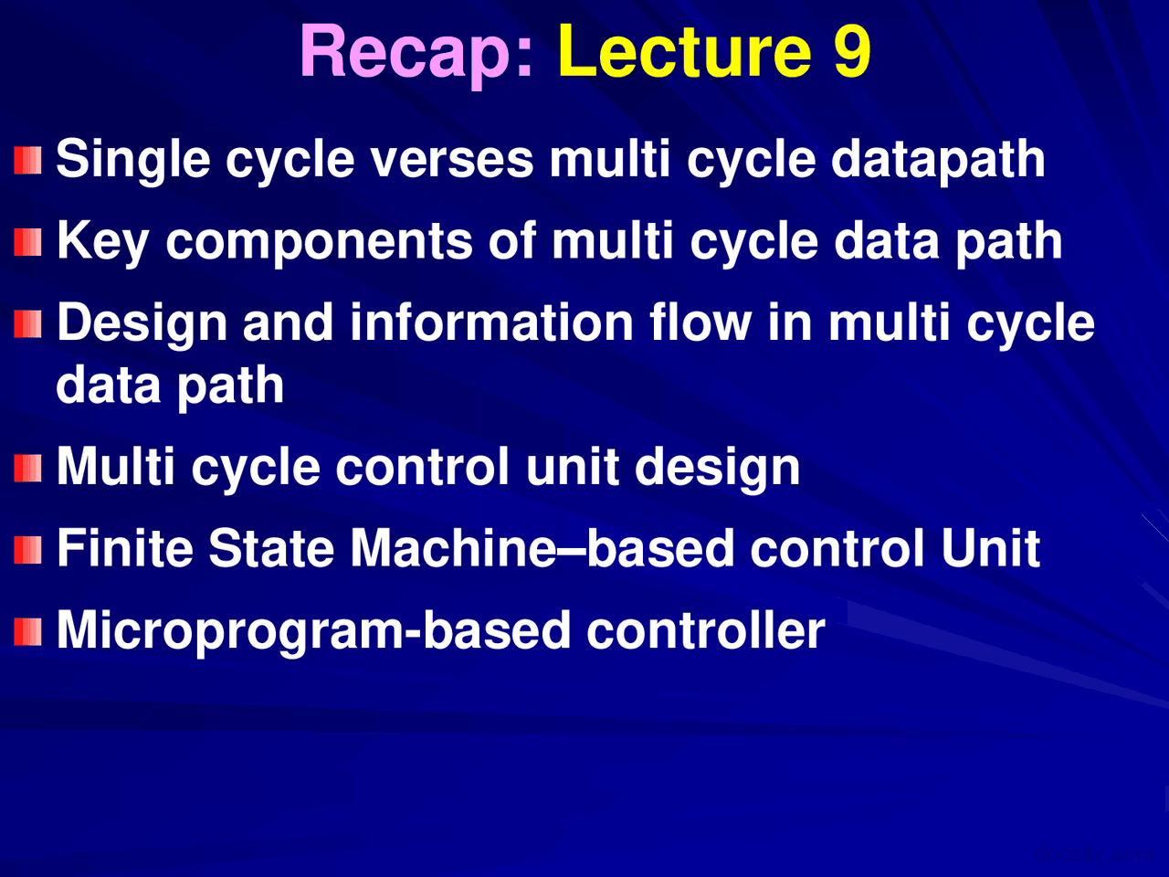 Pipelining Advance Computer Architecture Lecture Slides Slides