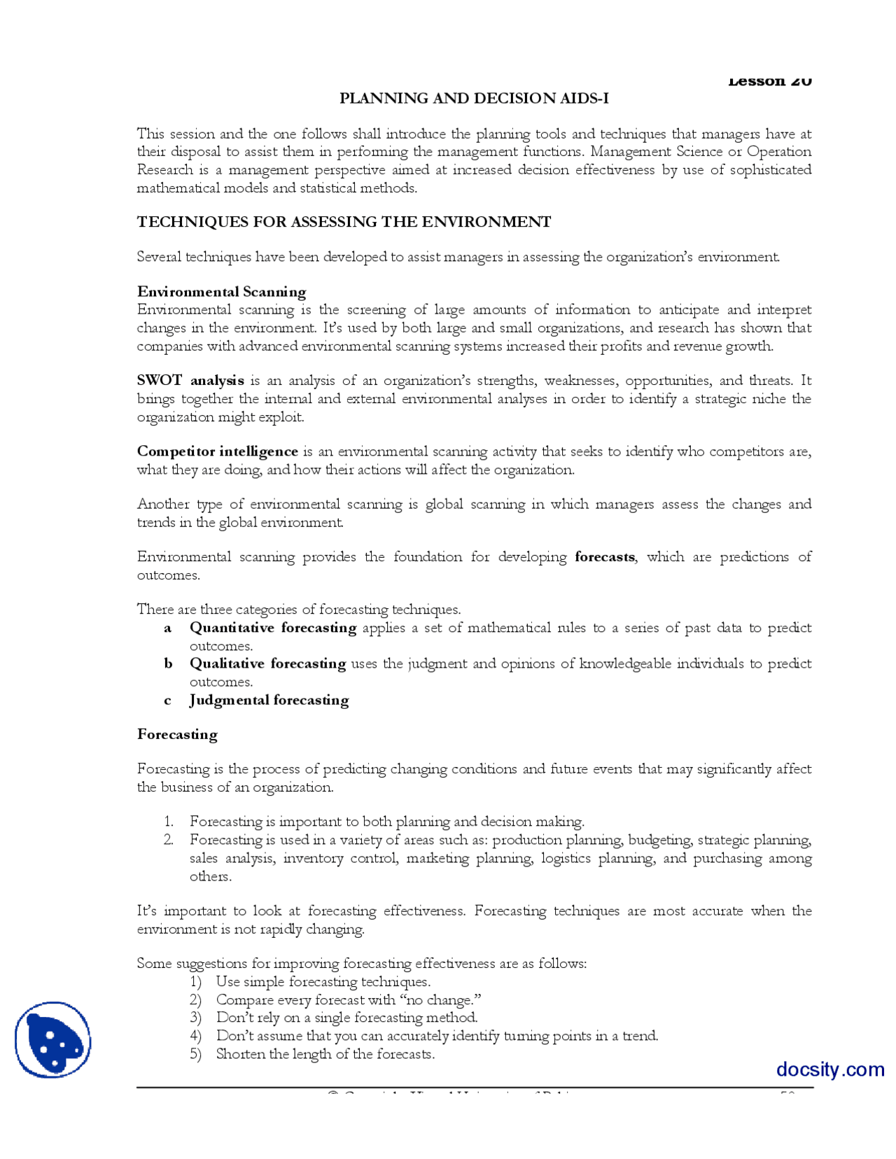 Group Decision Making And Creativity Principle Of Managment Handouts