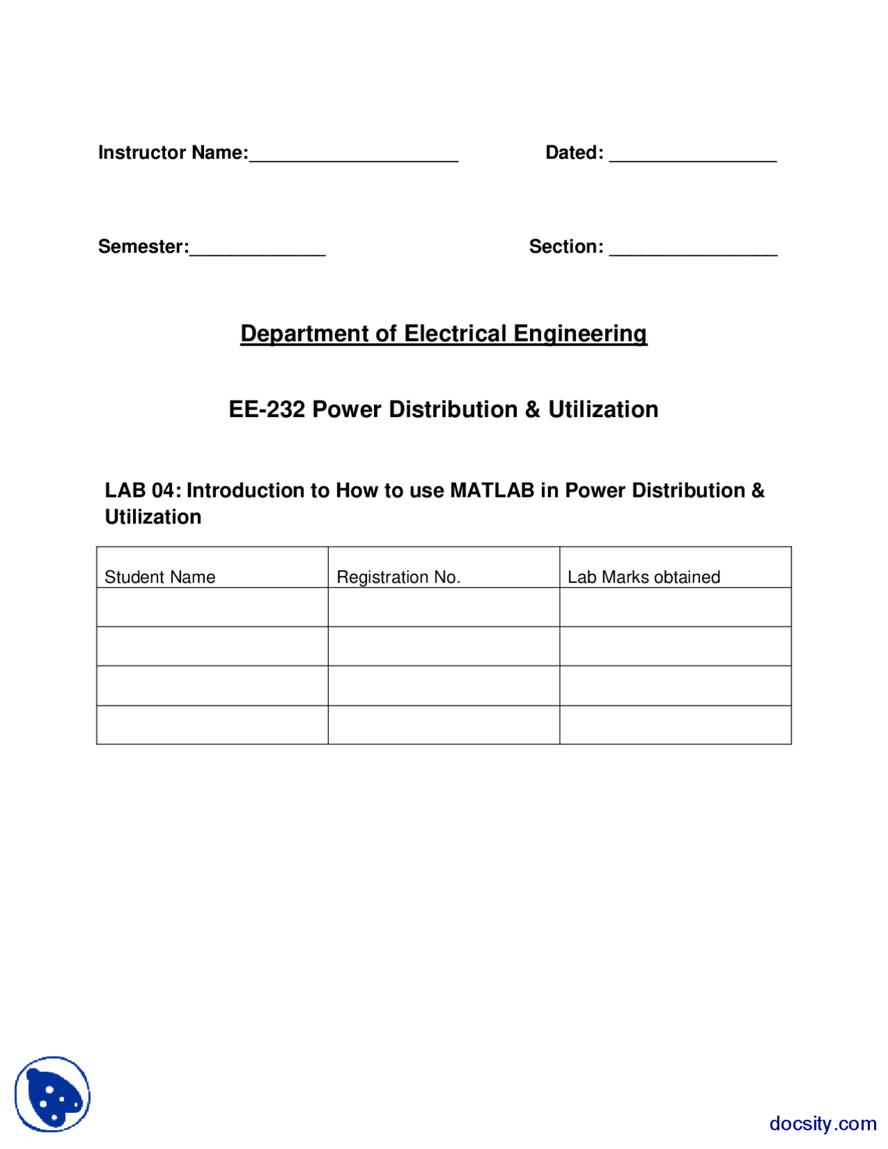 Matlab In Power Distribution Power Distribution And Utilization Lab