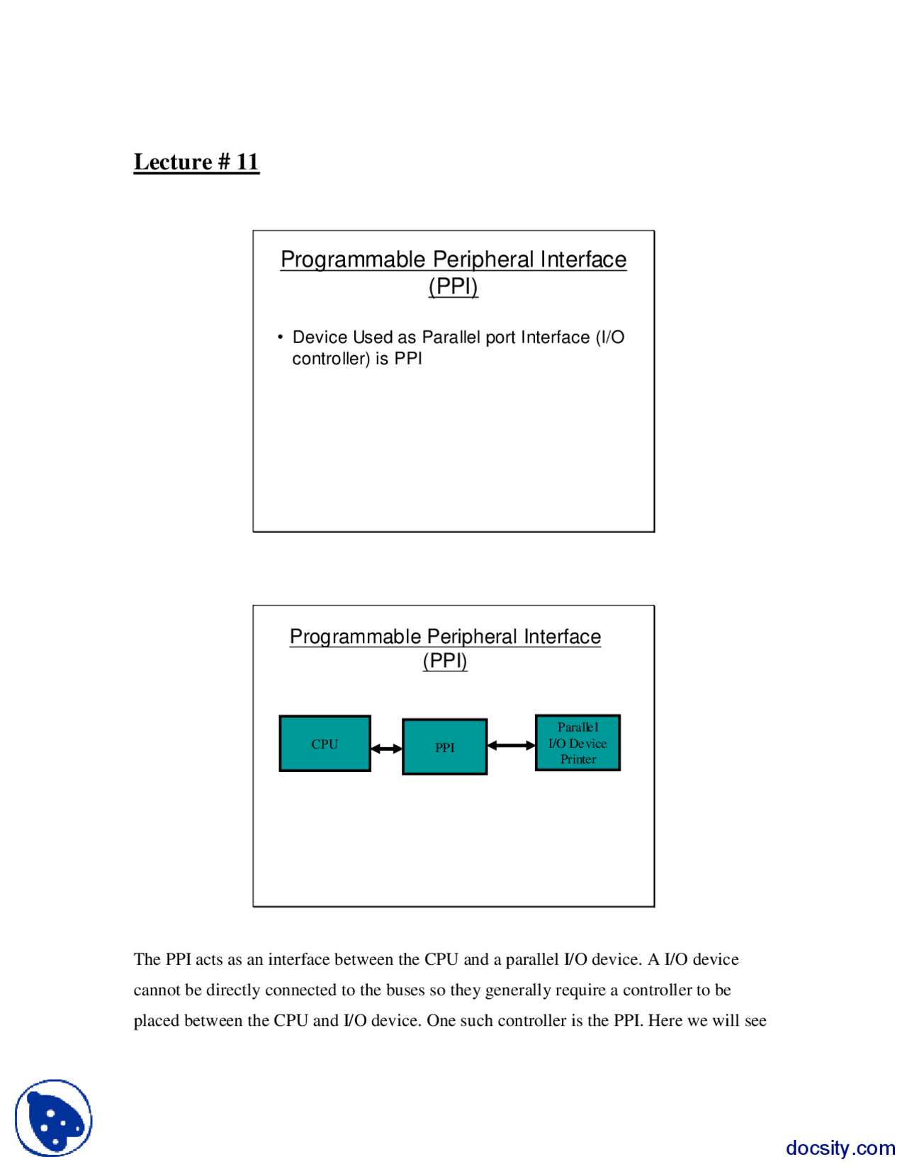 Programmable Peripheral Interface-System Programming-Lecture Notes ...