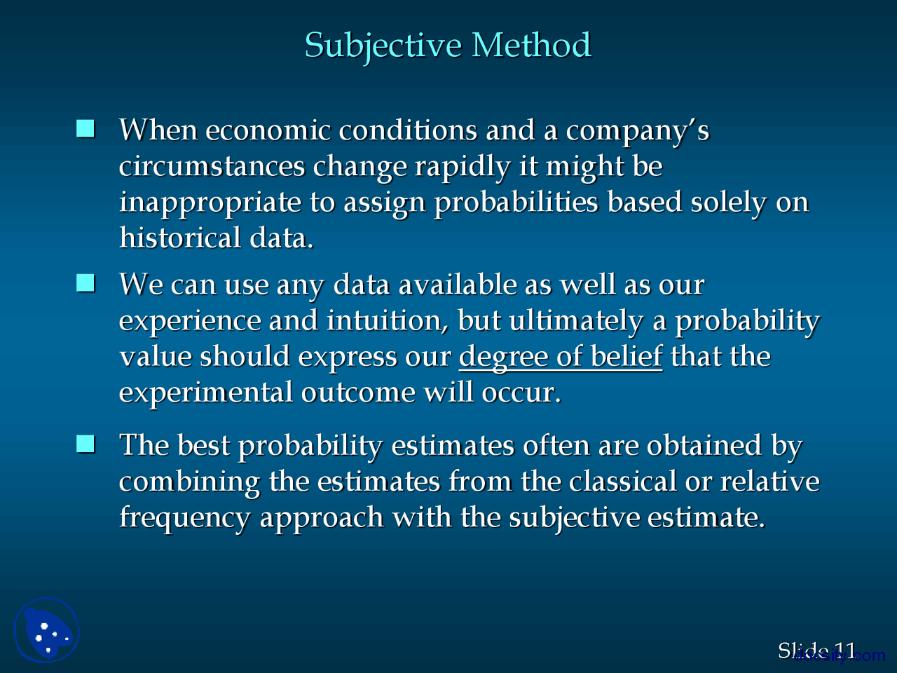 Introduction to Probability Part 2-Probability And Statistics-Lecture Slides - Docsity