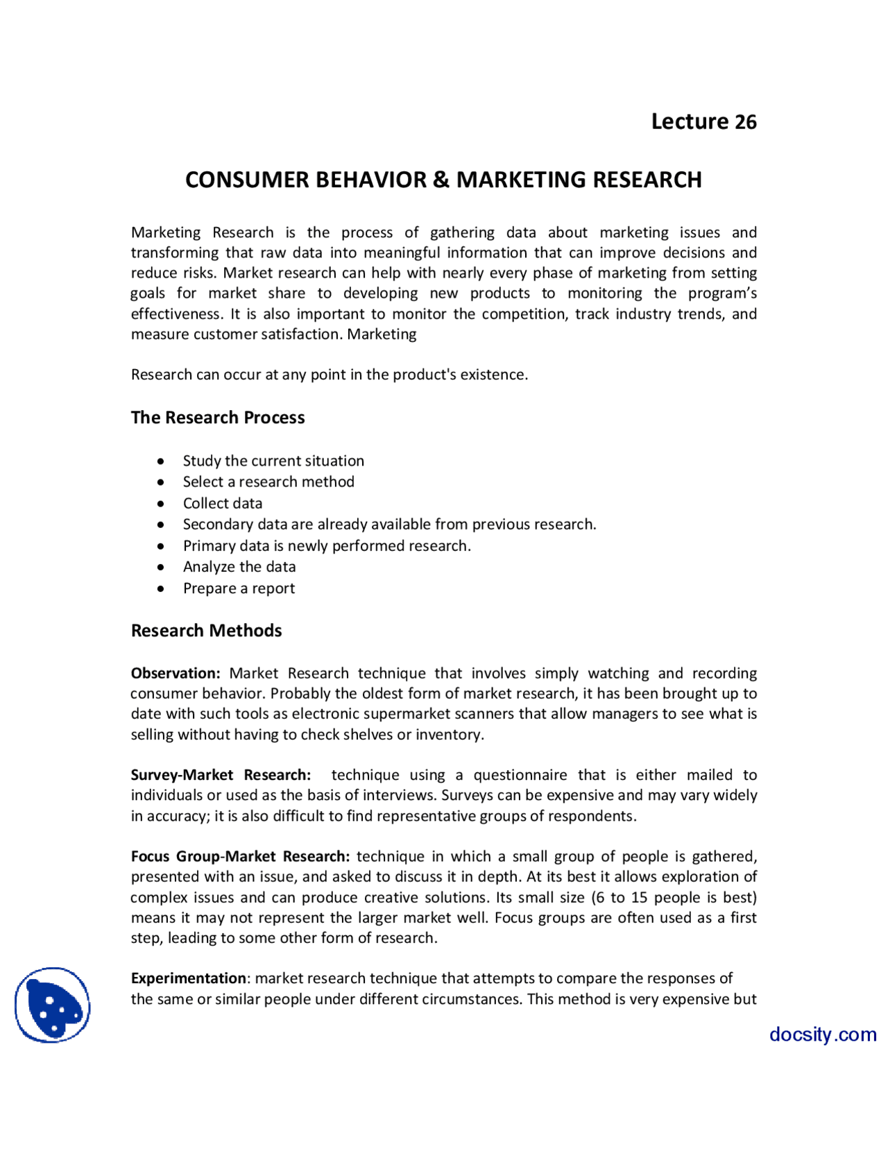 Questionnaire Format For Consumer Behaviour