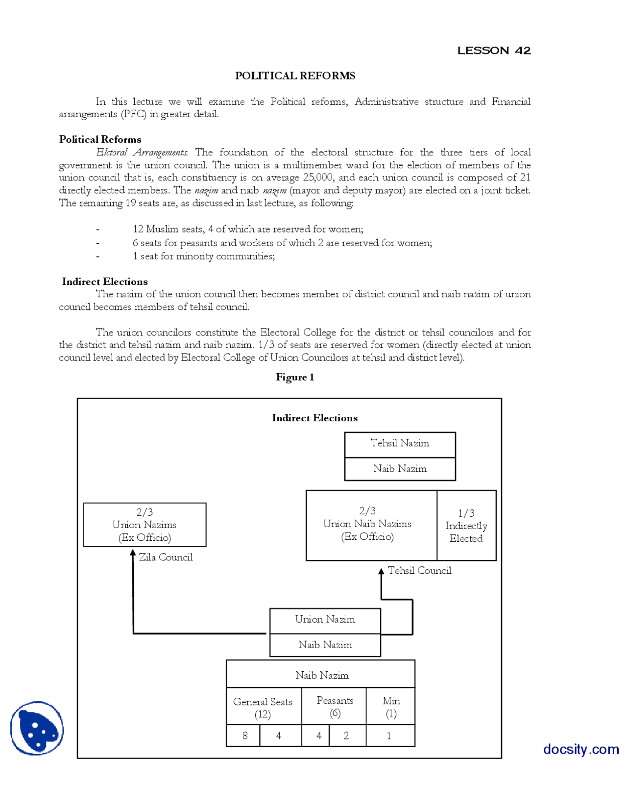Political Reforms-Introduction to Public Administration-Lecture Handout ...