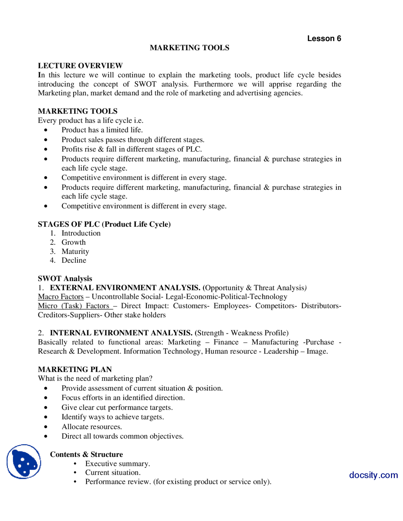 Marketing Tools Part 2 Advertising And Promotion Lecture Handout Docsity