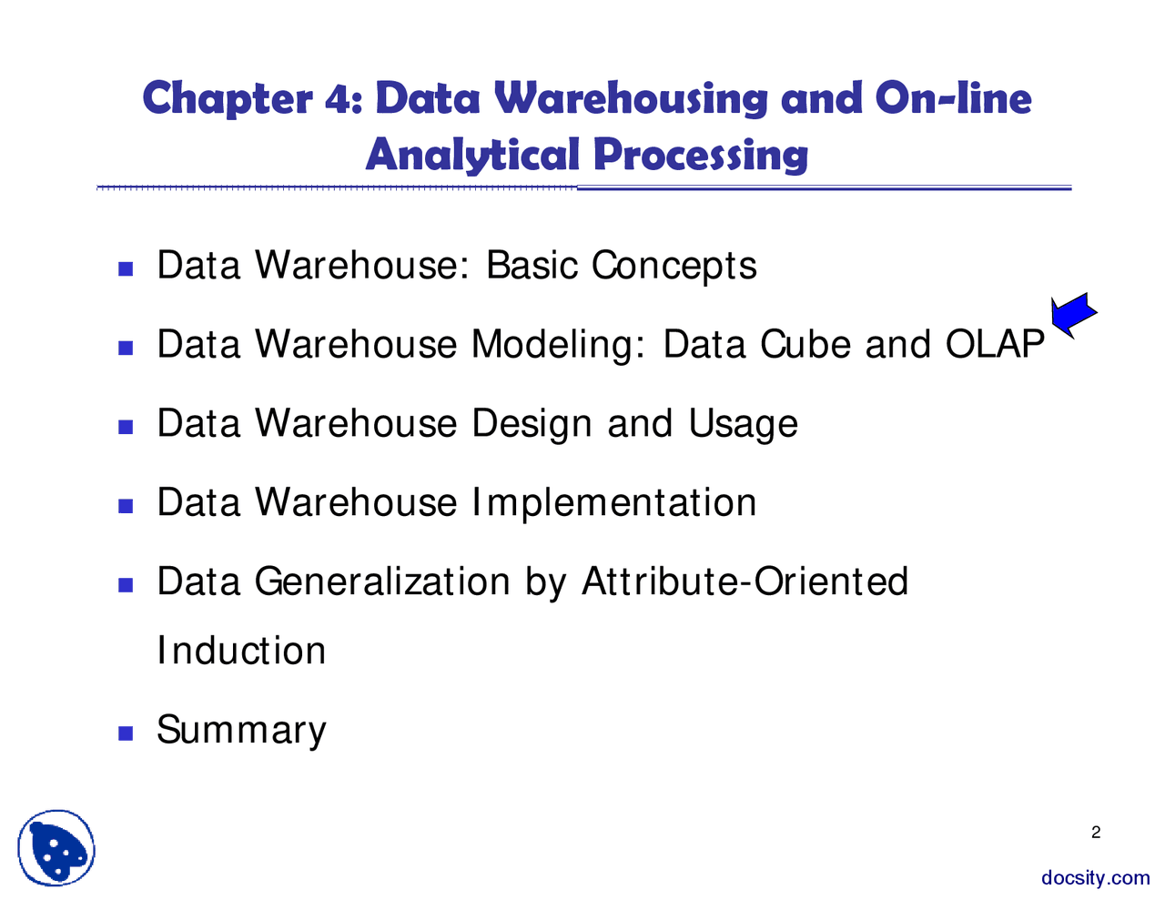 Dimensional Modeling Part 3 Data Warehouse Lecture Slides Slides Data