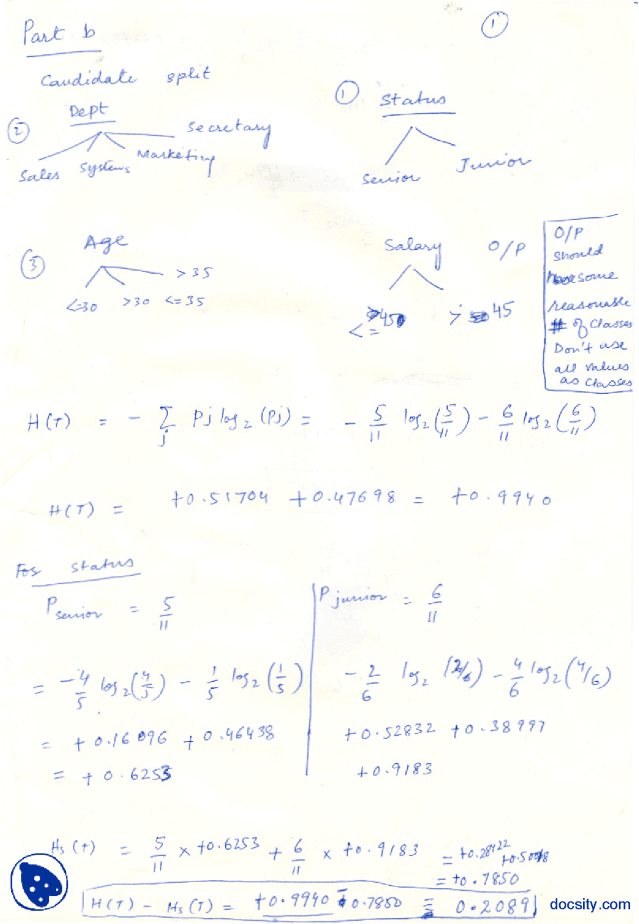 Marketing And Status Analysis Part 2 Data Warehouse Exam Paper Solution