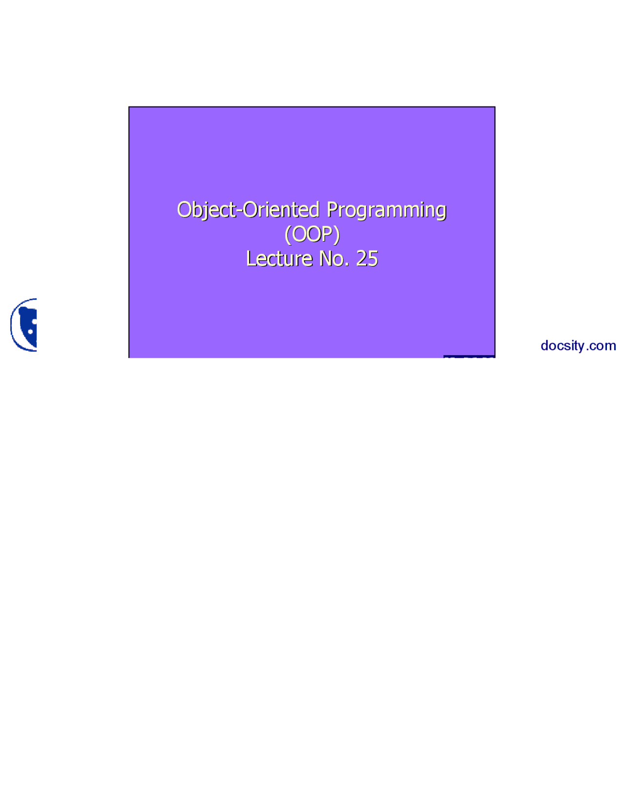 Overriding Object Oriented Programming Lecture Slides Docsity 6848