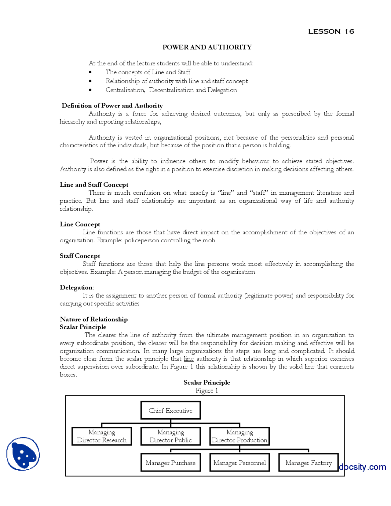 Power And Authority Introduction To Public Administration Lecture