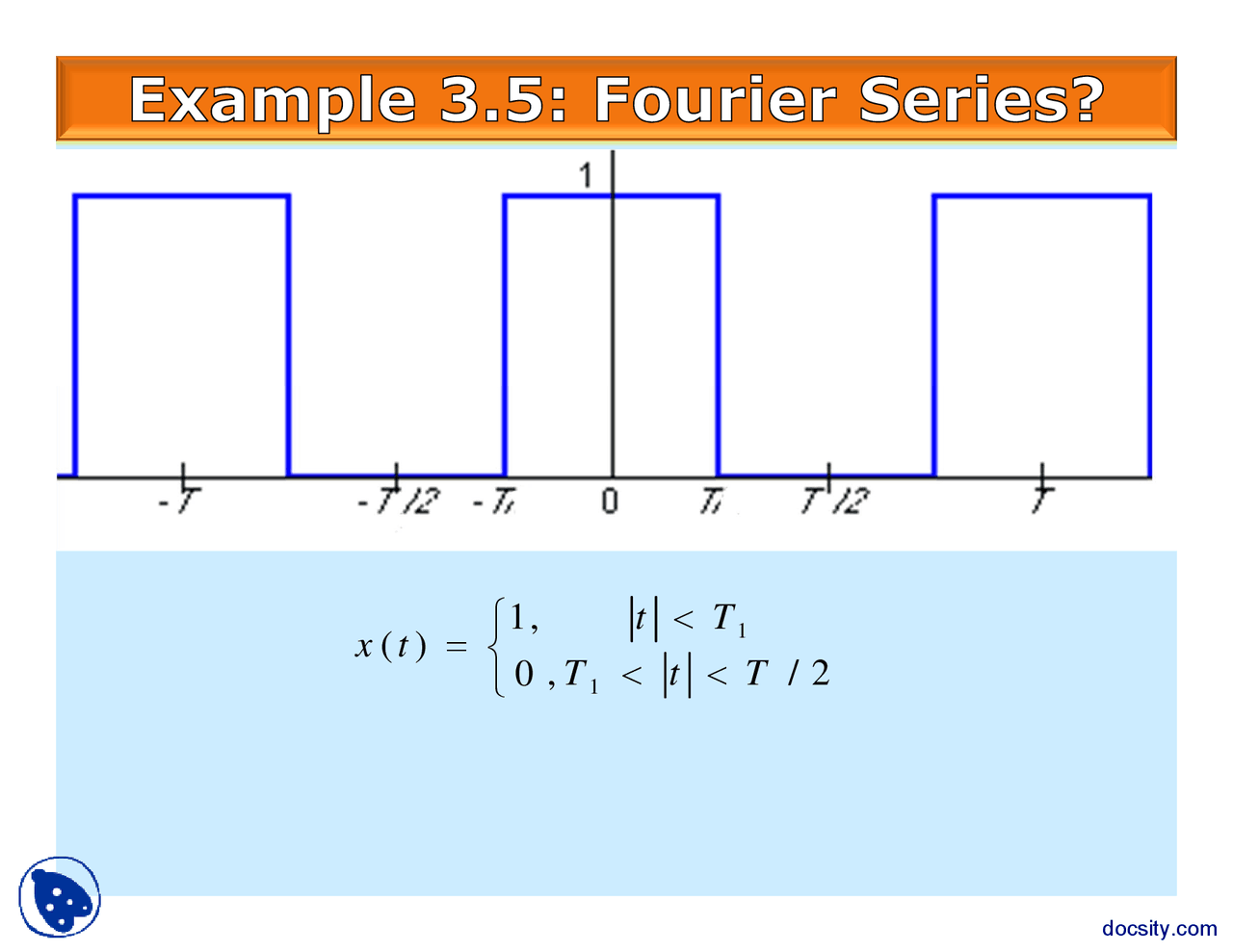 Fourier Series Part 2 Signals And Systems Lecture Handout Docsity