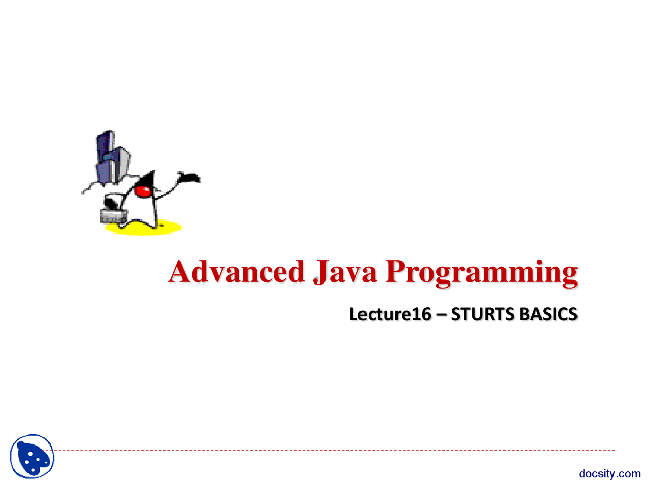 Struts Basics Part 1 Java Programming Lecture Slides Docsity 4968