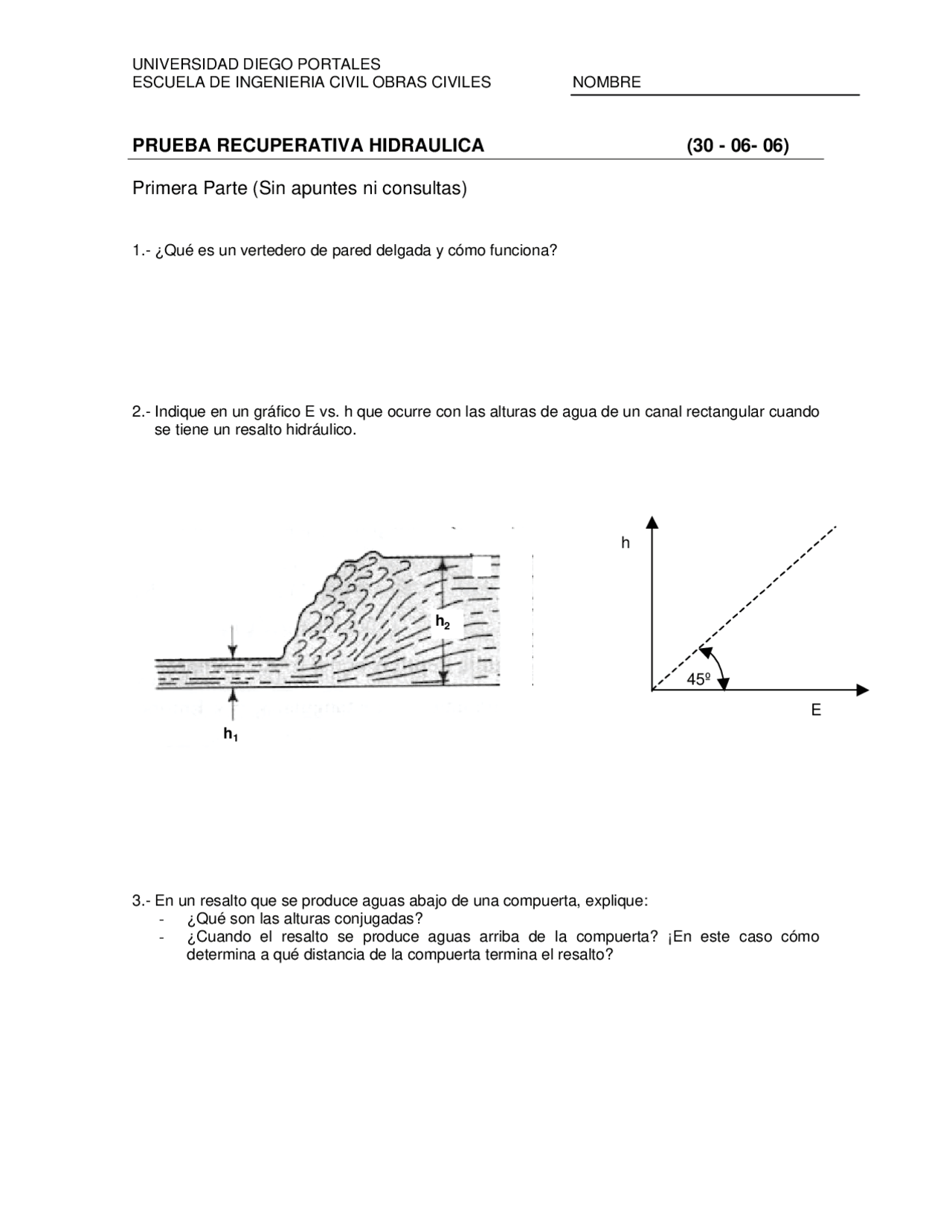 Ejercicios Propuestos Ejercicios Hidrología Ejercicios De