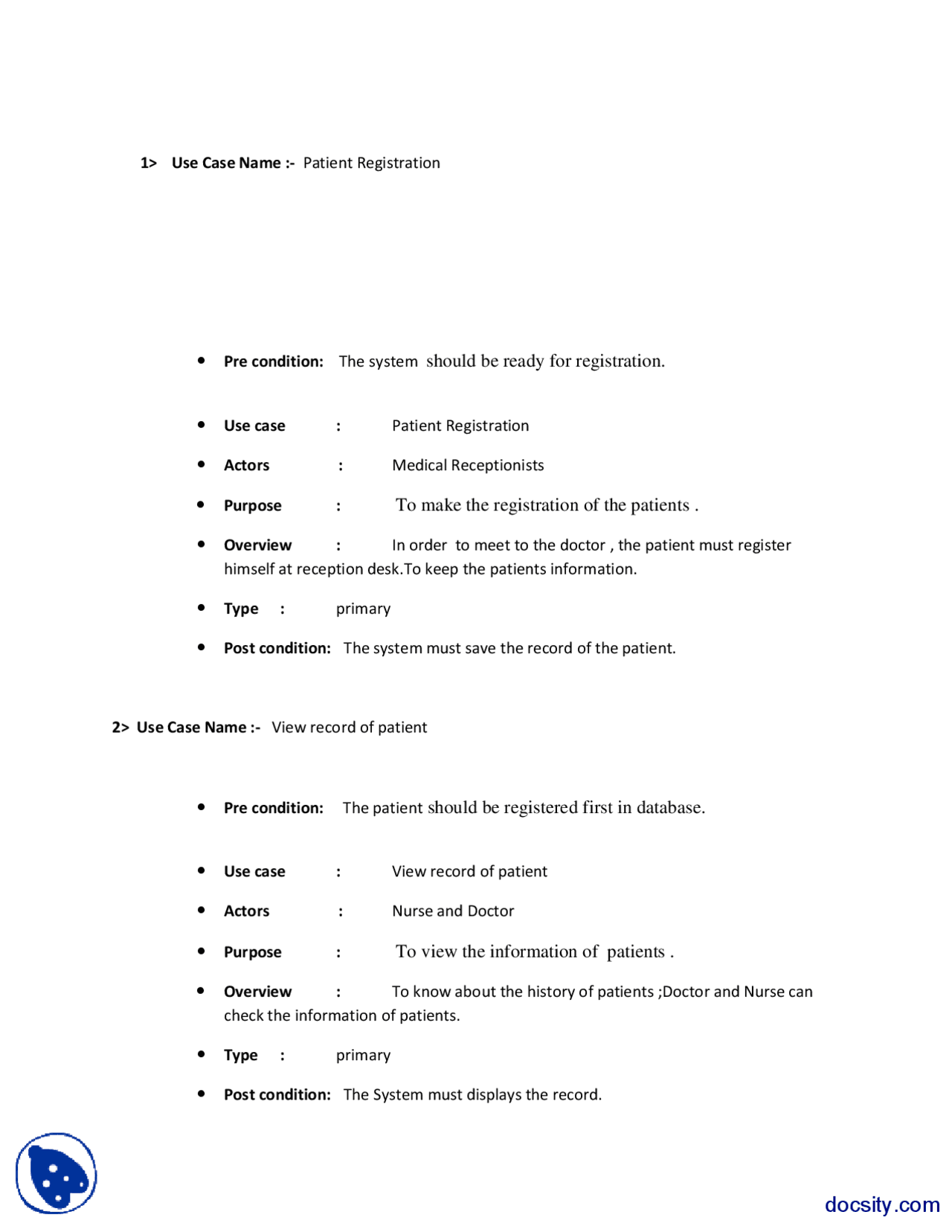 Setup Consultation Part 6 Software Engineering Assignment And Solution