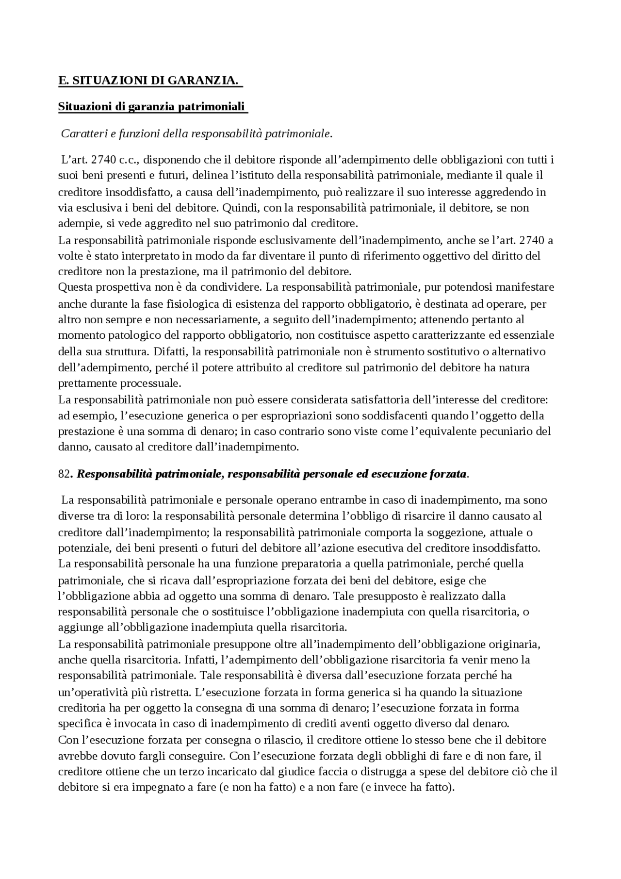Riassunti Di Diritto Privato Perlingieri 2 Parte Docsity