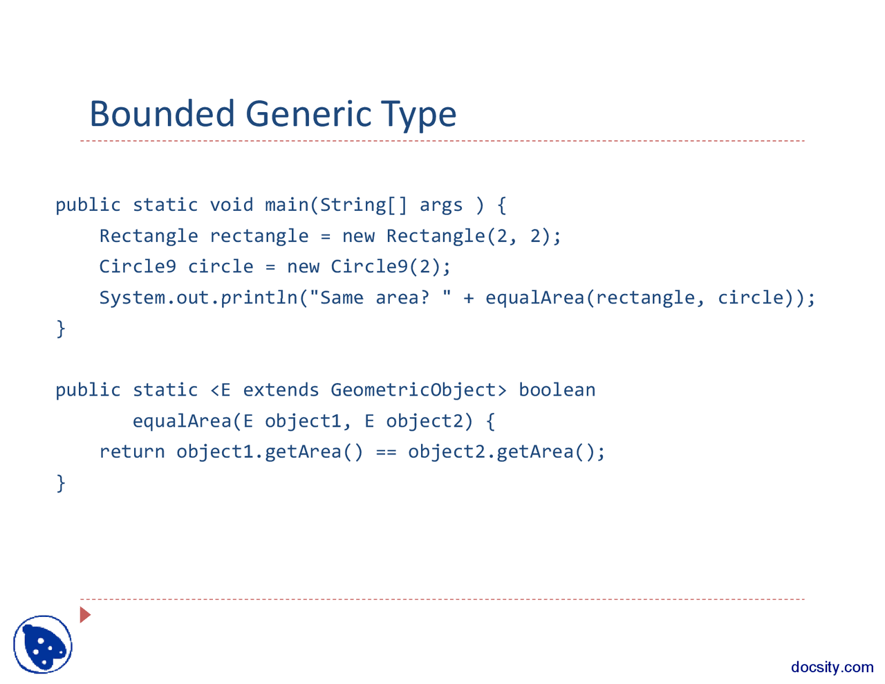 Java Generics Boundedunbounded Wildcards Raw Types Ensure And Restrictions Slides Java