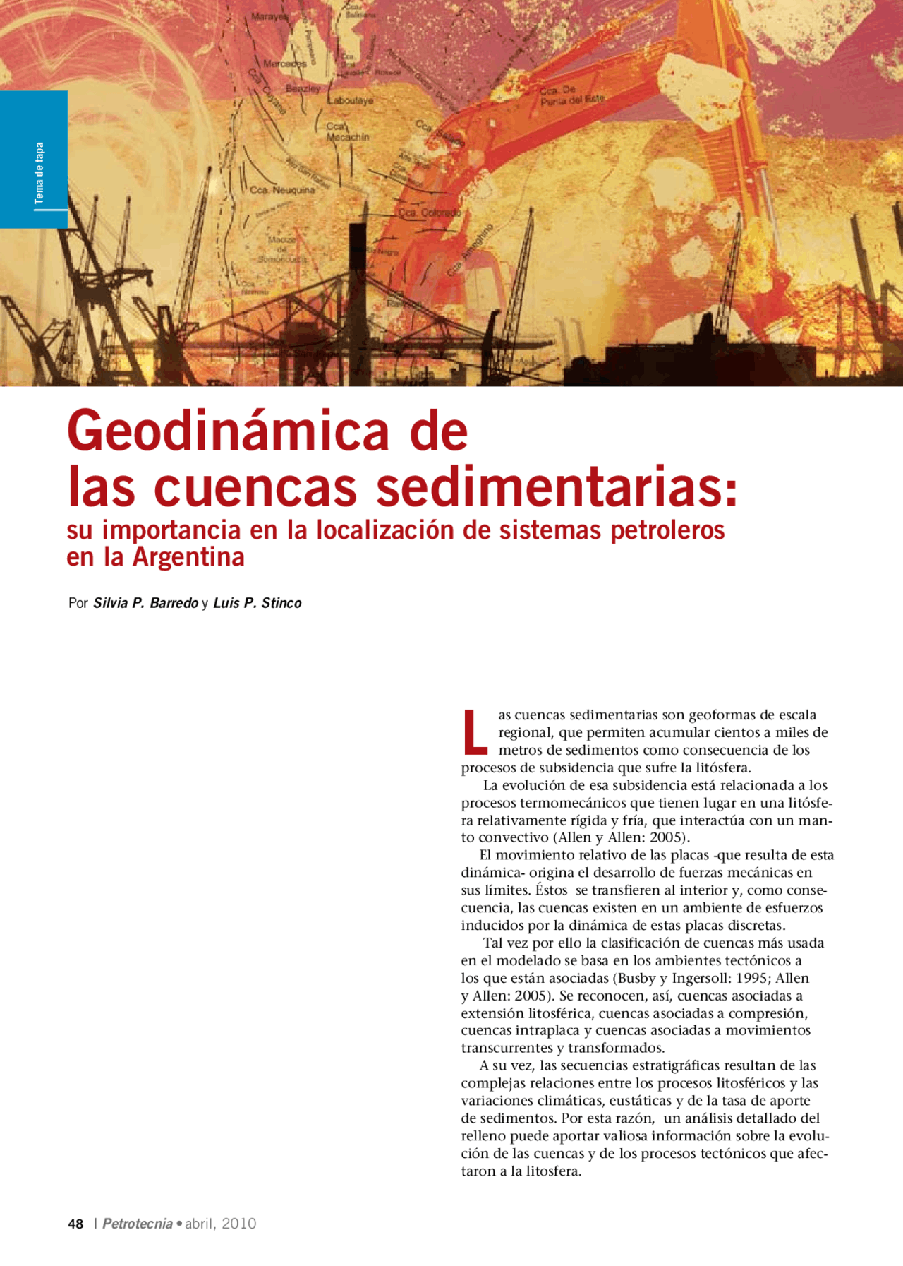 Geodinámica De Las Cuencas Sedimentarias Apuntes Geodinámica Docsity