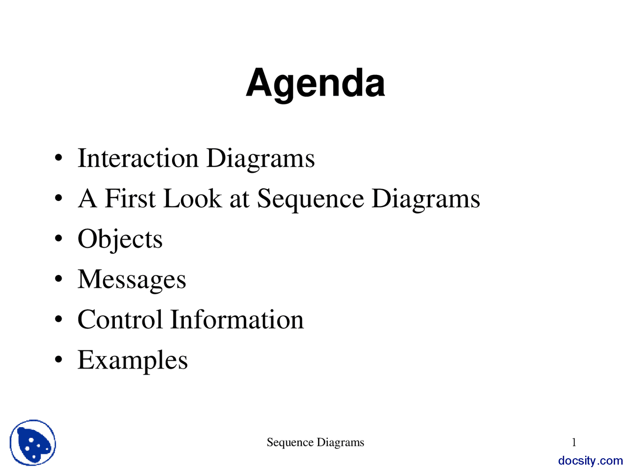 Interaction Diagrams Object Oriented Analysis And Design Lecture Slides Docsity