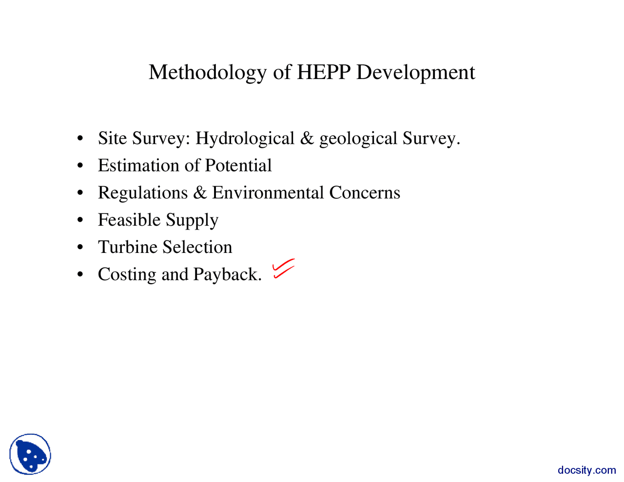 Methodology Of Hepp Development Turbomecines Lecture Slides Slides