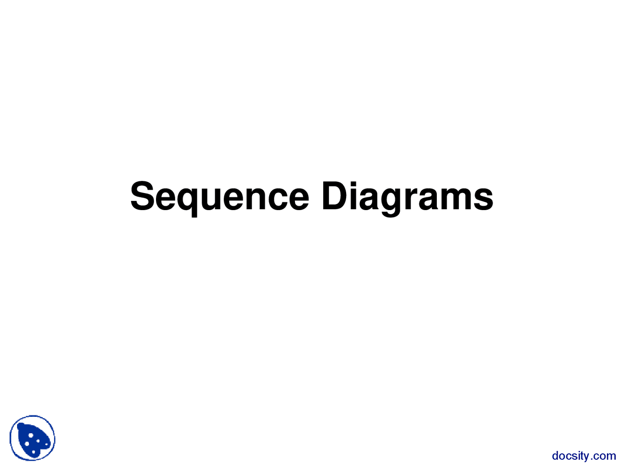 Sequence Diagrams Object Oriented Analysis And Design Lecture Slides Slides Object Oriented