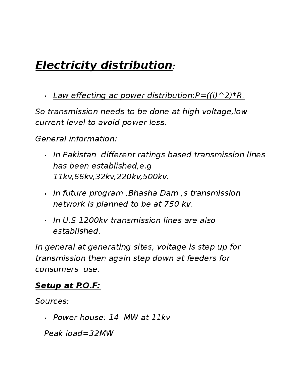 Electricity Distributio Slides Power Distribution And Utilization
