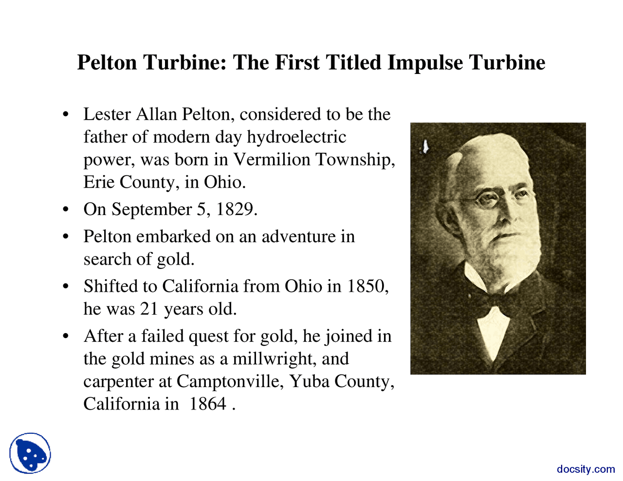 The First Titled Impulse Turbine Turbomecines Lecture Slides Docsity