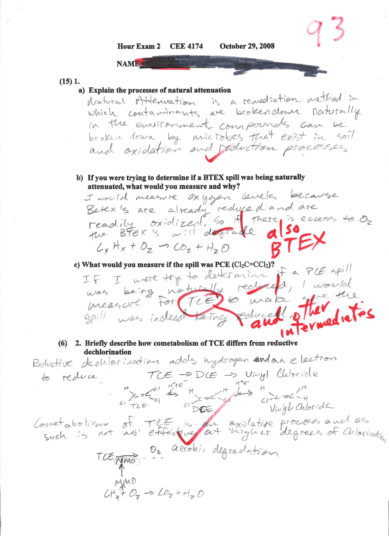 Exam 2 with Solution - Solid and Hazard Waste Management | CEE 4174 ...
