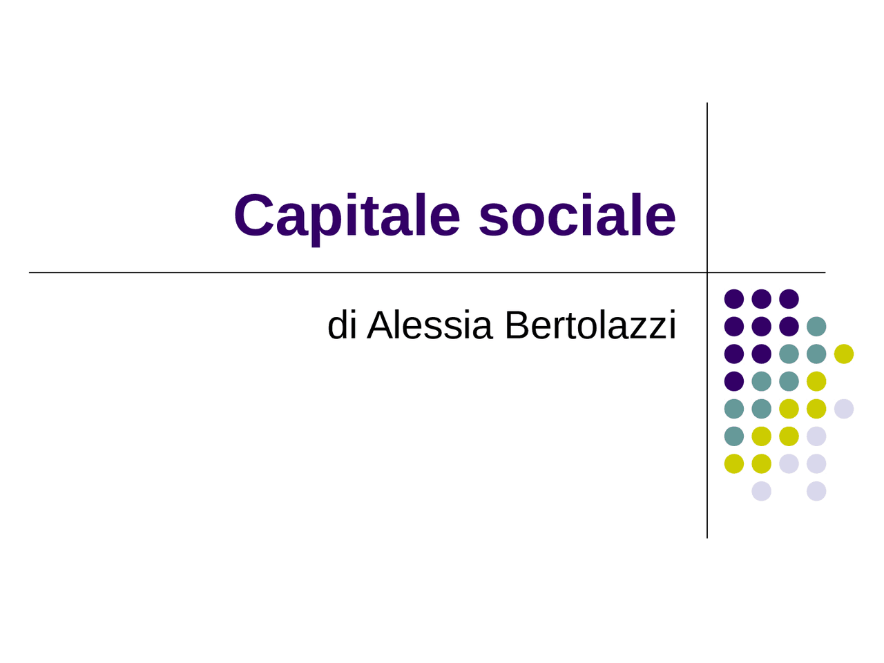 Slides Di Sociologia Avanzata 3 Capitale Sociale Bertolazzi Docsity